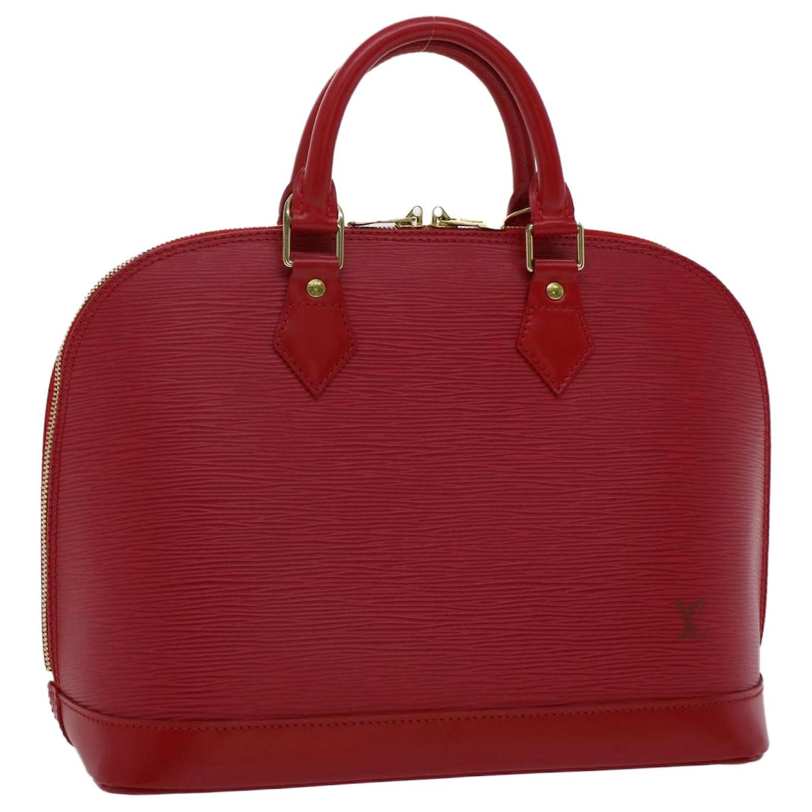 Louis Vuitton Alma Red Leather ref.1041875 - Joli Closet