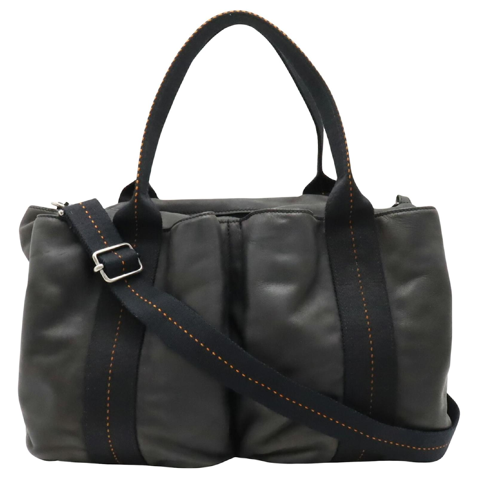Hermès Caravan Black Leather ref.1042593 - Joli Closet