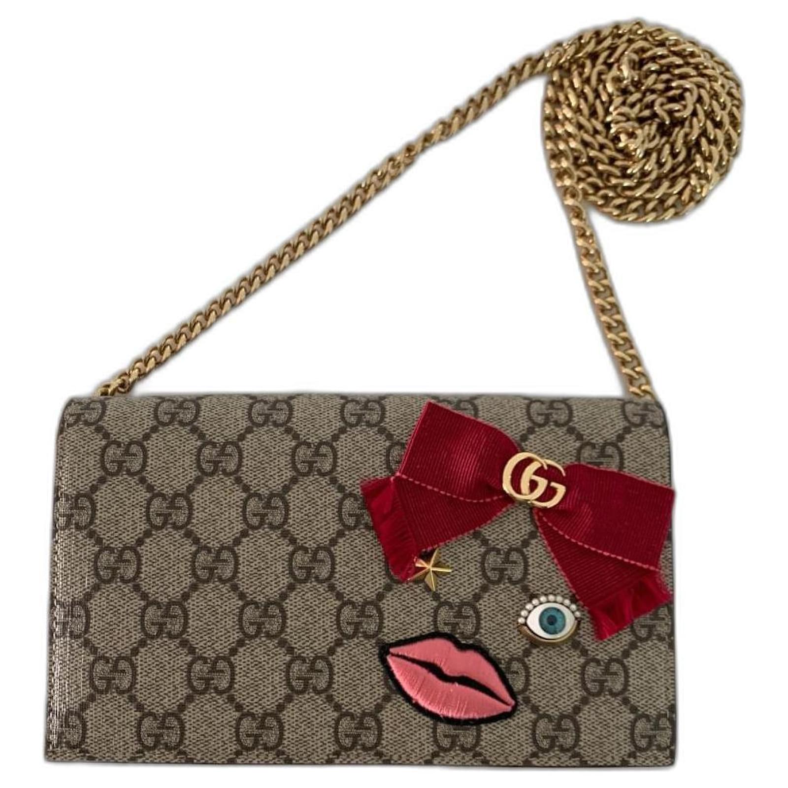Gucci Handbags Beige Cloth ref.1043694 - Joli Closet