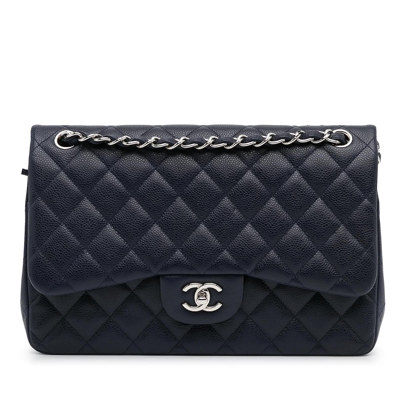 CHANEL Sacs à main Cuir Bleu ref.1045831 - Joli Closet