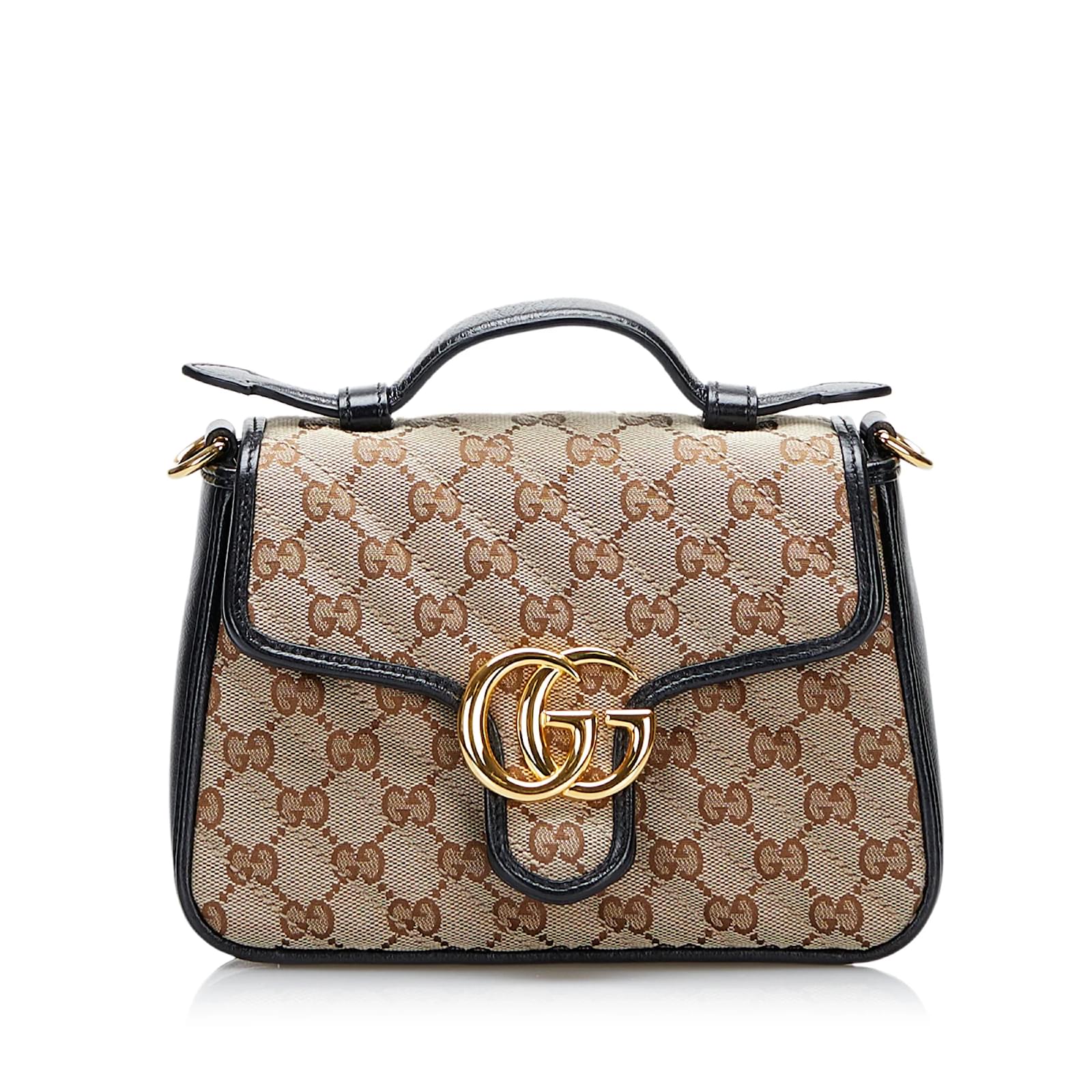 GUCCI Handbags Cloth Brown ref.1045832 - Joli Closet