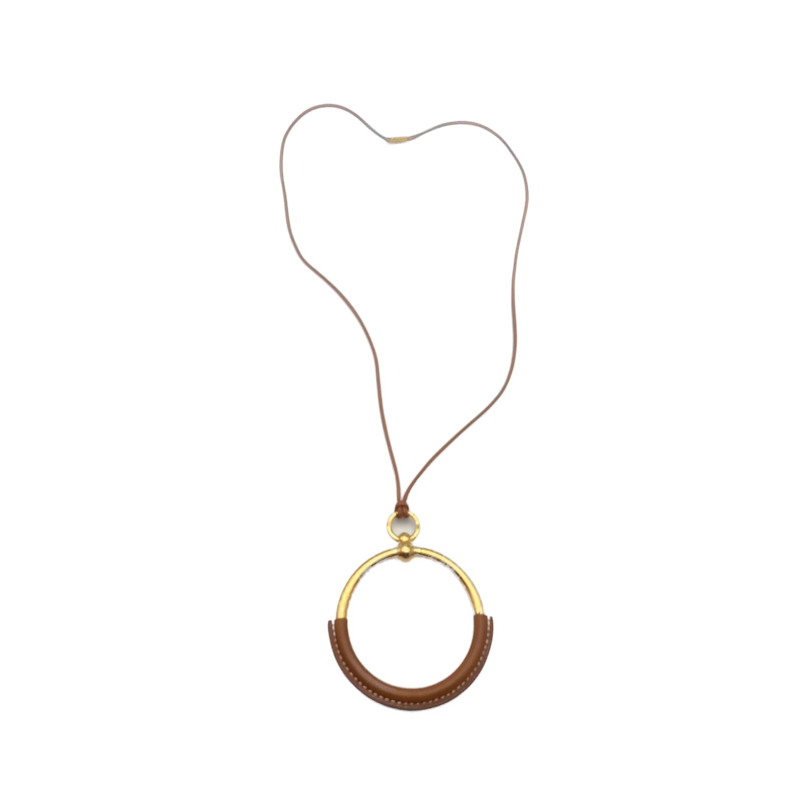 Hermès HERMES Necklaces T. gold plated Golden Gold-plated ref.1045935 ...