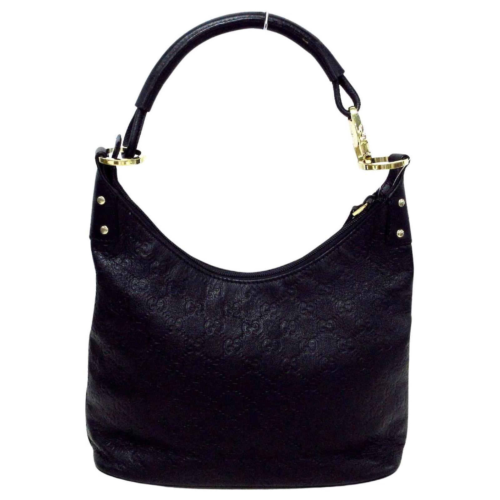 Gucci Shimmer Line Black Leather ref.1046023 - Joli Closet