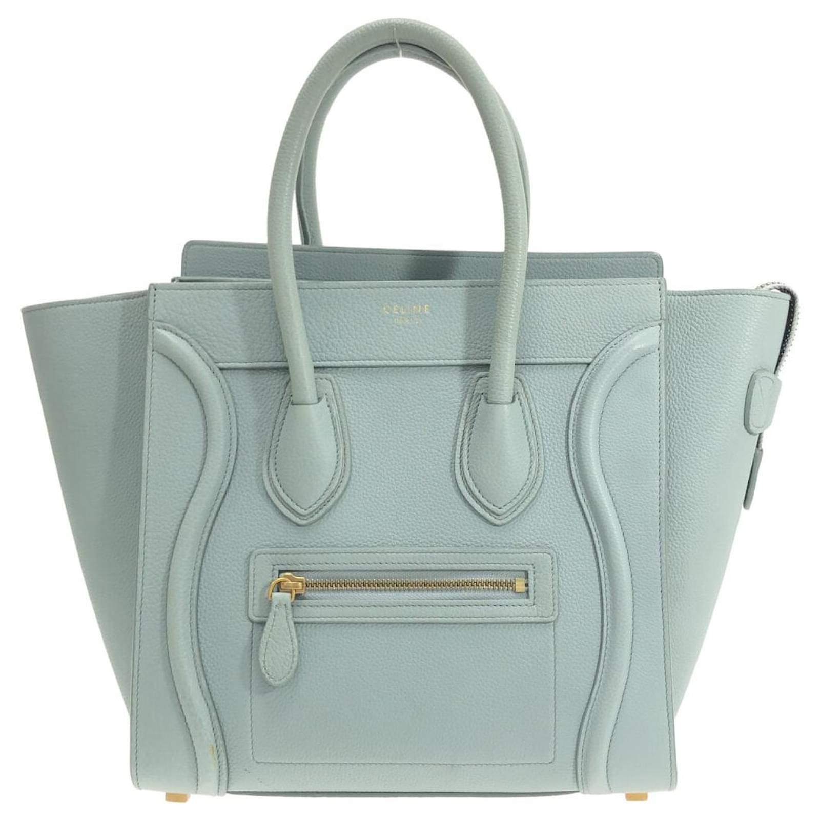 Céline Luggage Blue Leather ref.1046228 - Joli Closet