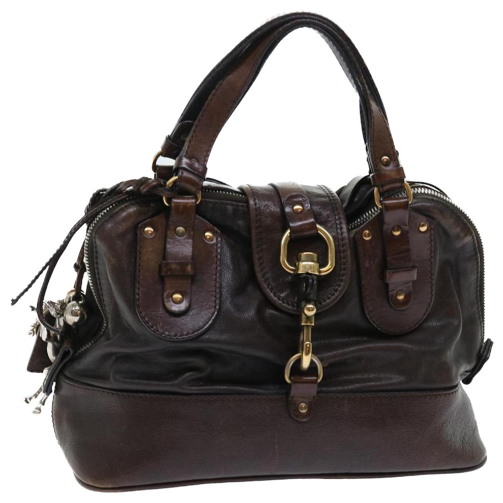 Chloé Chloe Kerala Hand Bag Leather Brown Auth bs7665 ref.1047505 ...