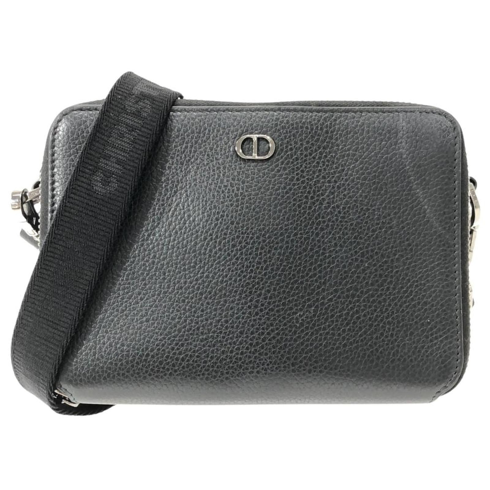 Dior CD Black Leather ref.1047696 - Joli Closet