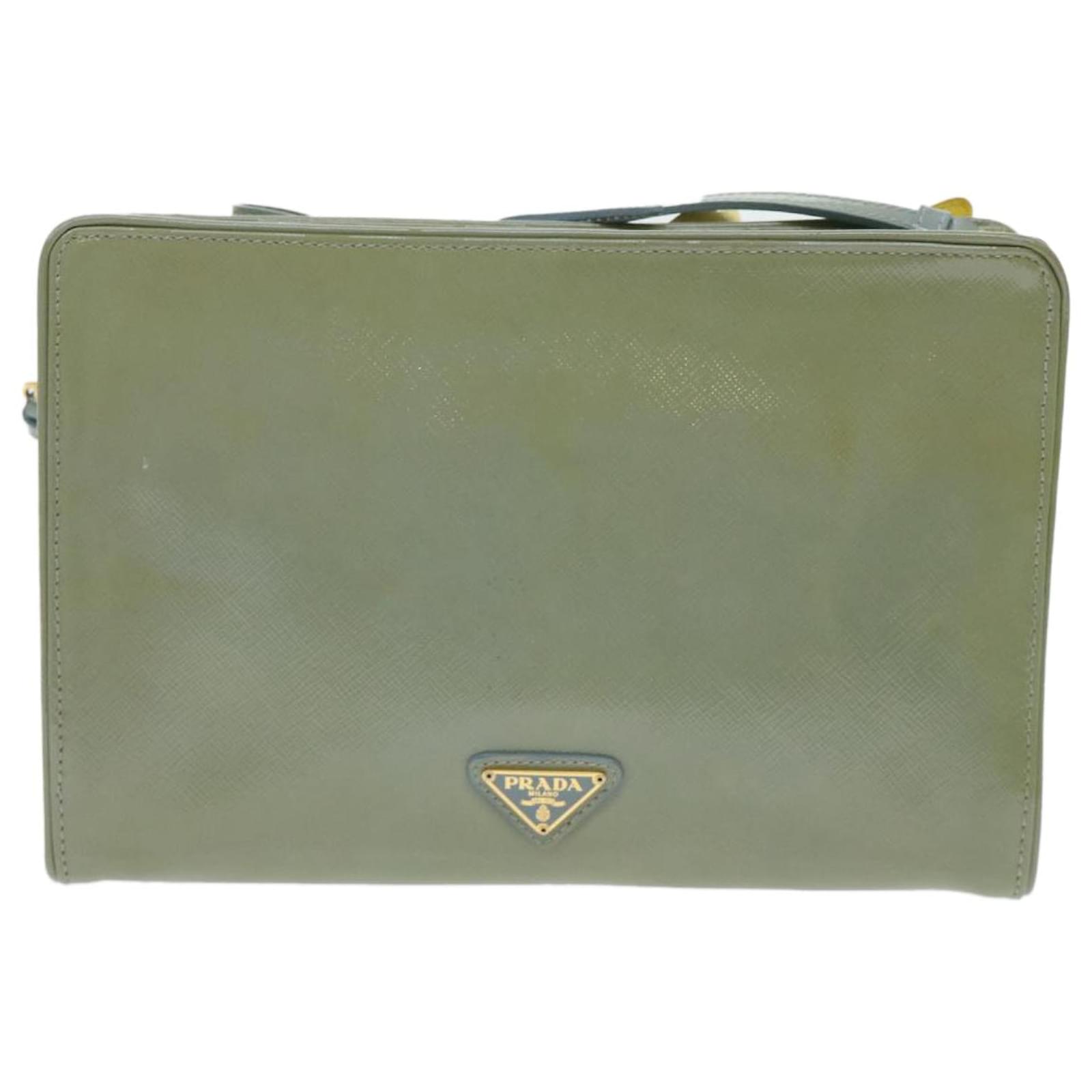 Prada Green Leather ref.1049007 - Joli Closet