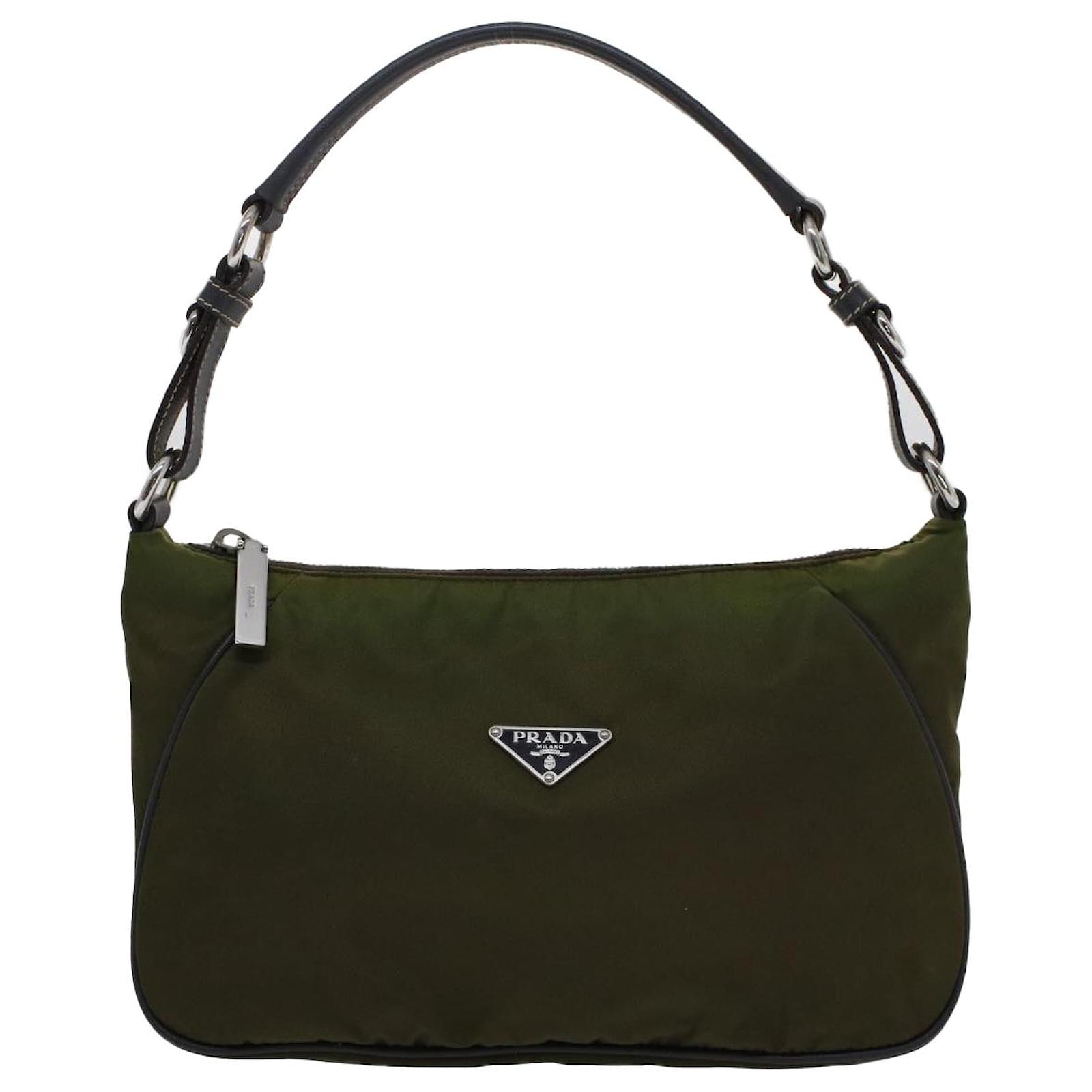 Prada Tessuto Khaki Synthetic ref.1049324 - Joli Closet