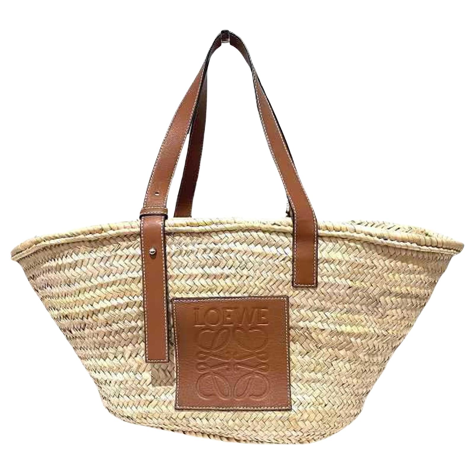 Loewe Basket Bag Brown Synthetic ref.1051036 - Joli Closet