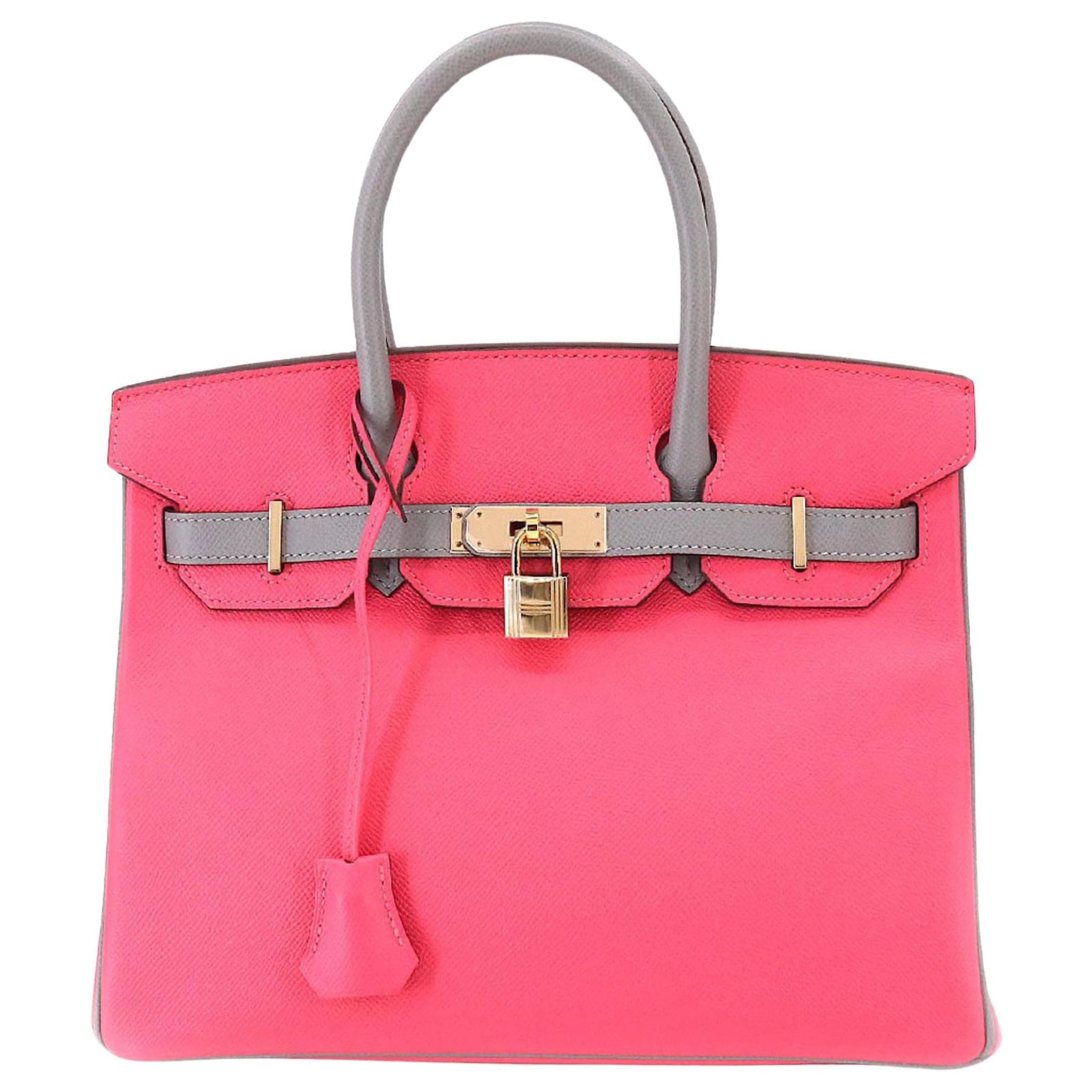 Hermès Birkin 30 Pink Leather ref.1051669 - Joli Closet