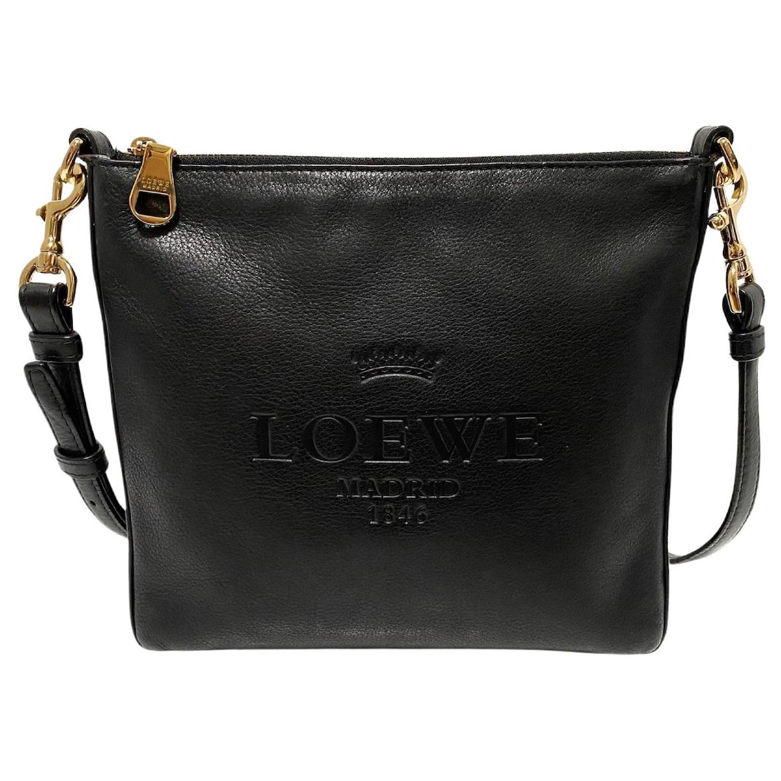 Loewe Black Leather ref.1052068 - Joli Closet