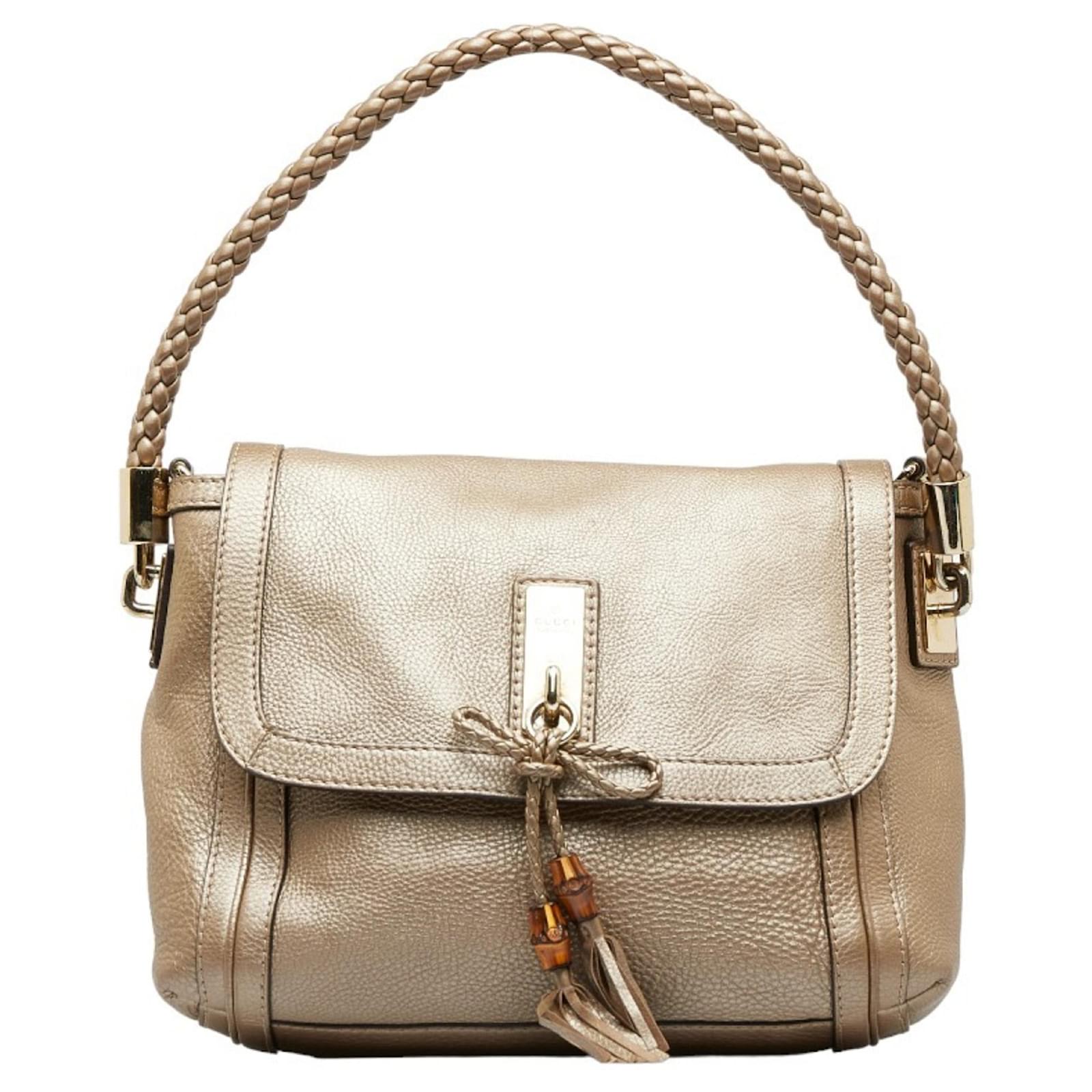 Gucci Bella Golden Leather ref.1052181 - Joli Closet