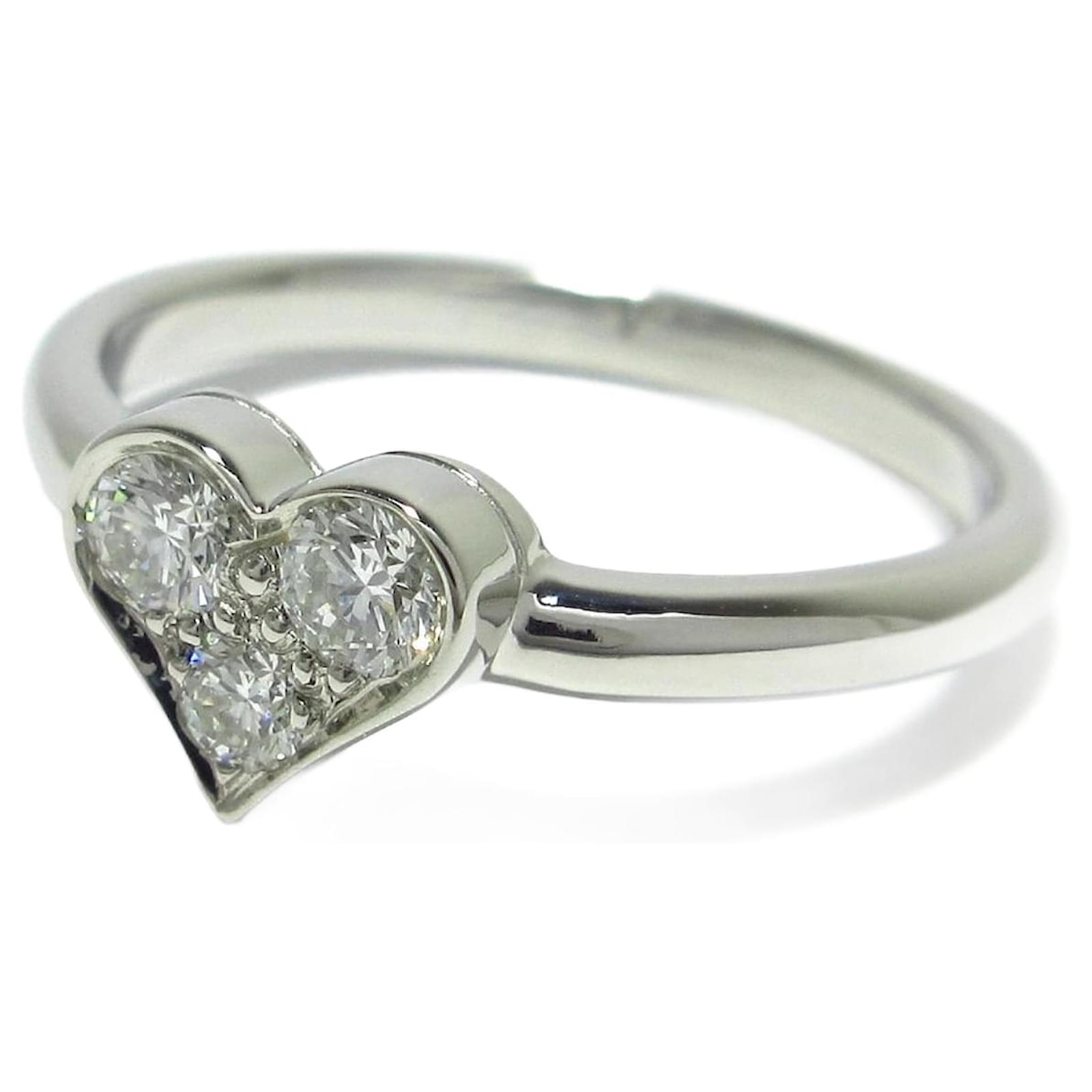 Tiffany & Co Sentimental heart Silvery Platinum ref.1052851 - Joli Closet
