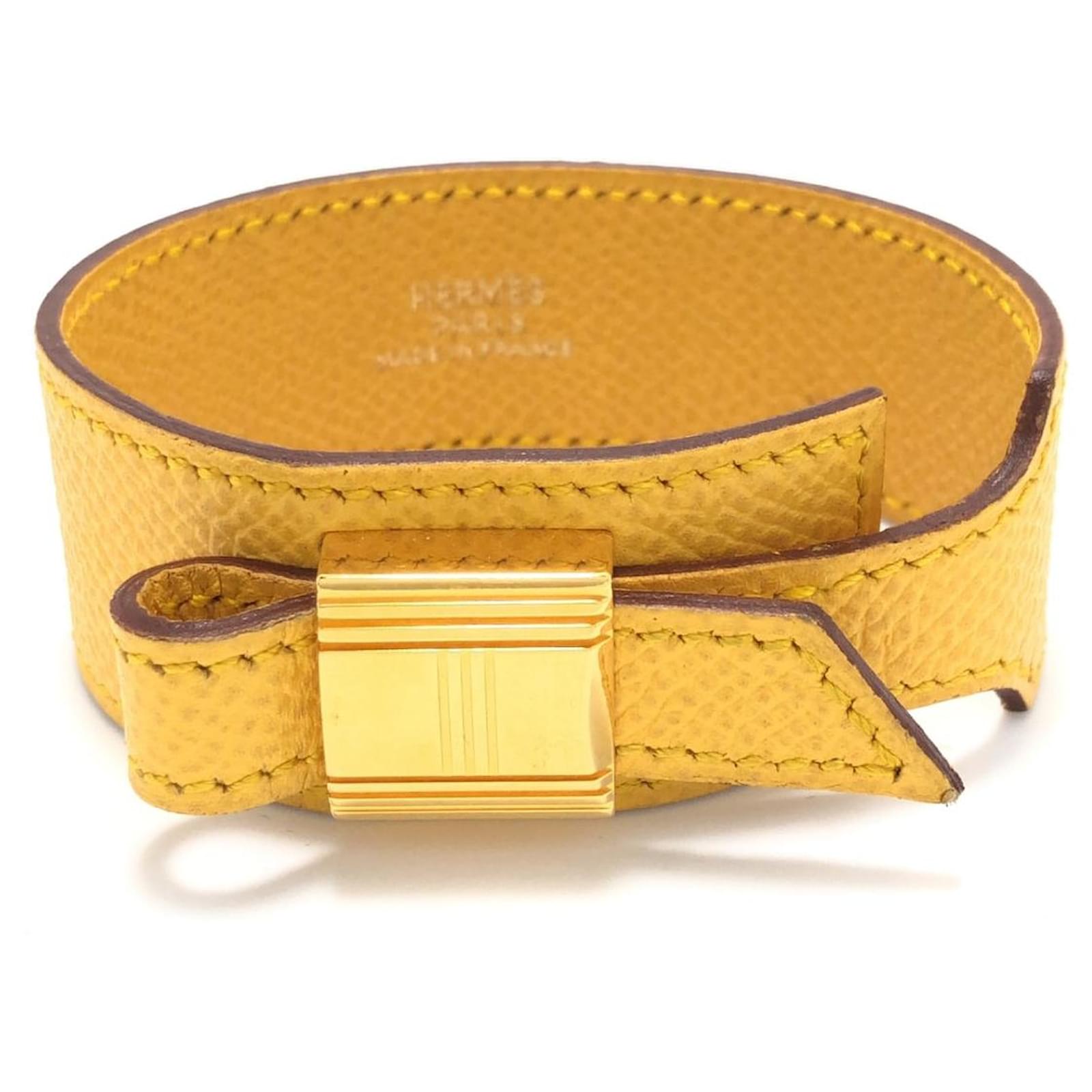 Hermès Artémis Yellow Leather ref.1055061 - Joli Closet