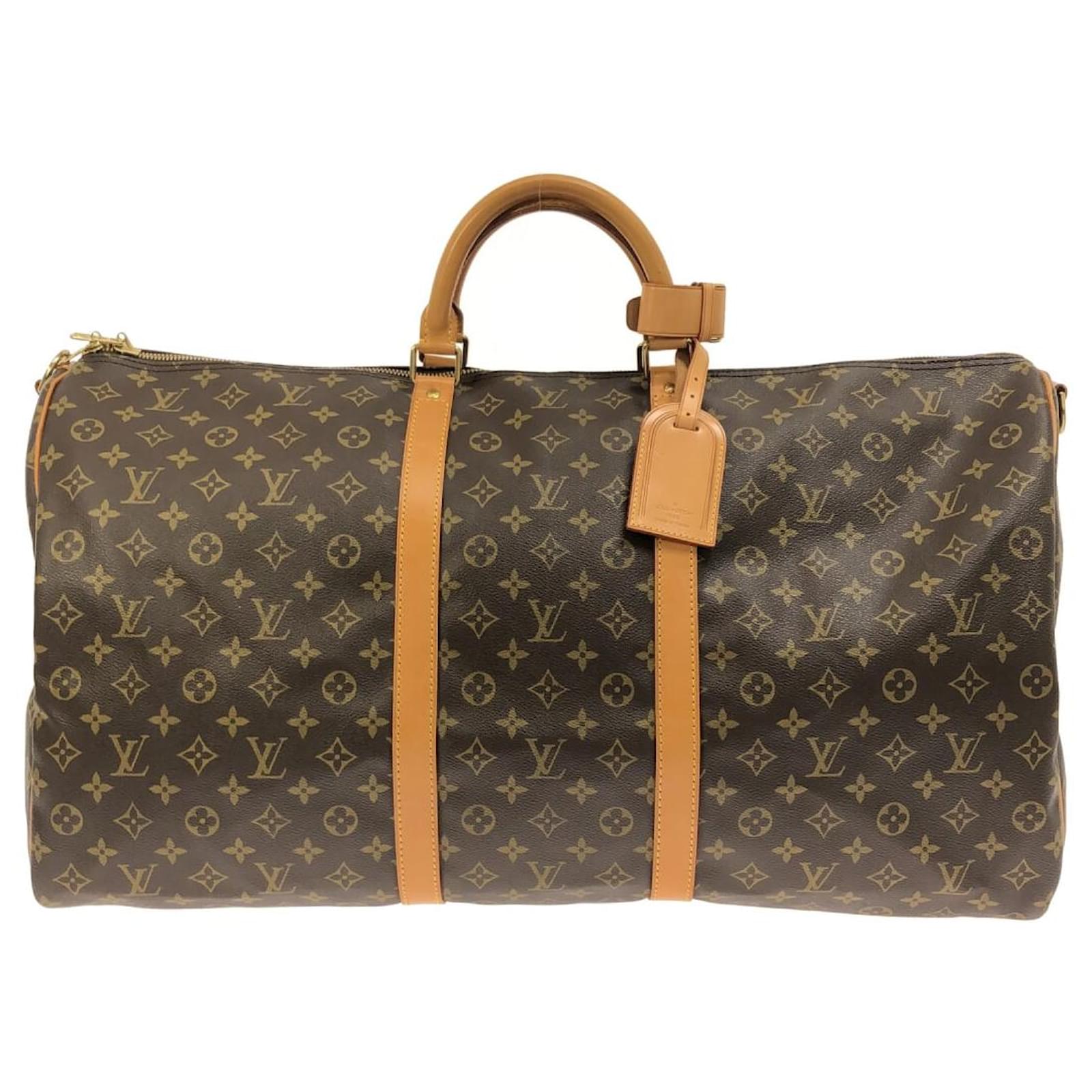 Louis Vuitton Keepall 60 Brown Cloth ref.1055252 - Joli Closet