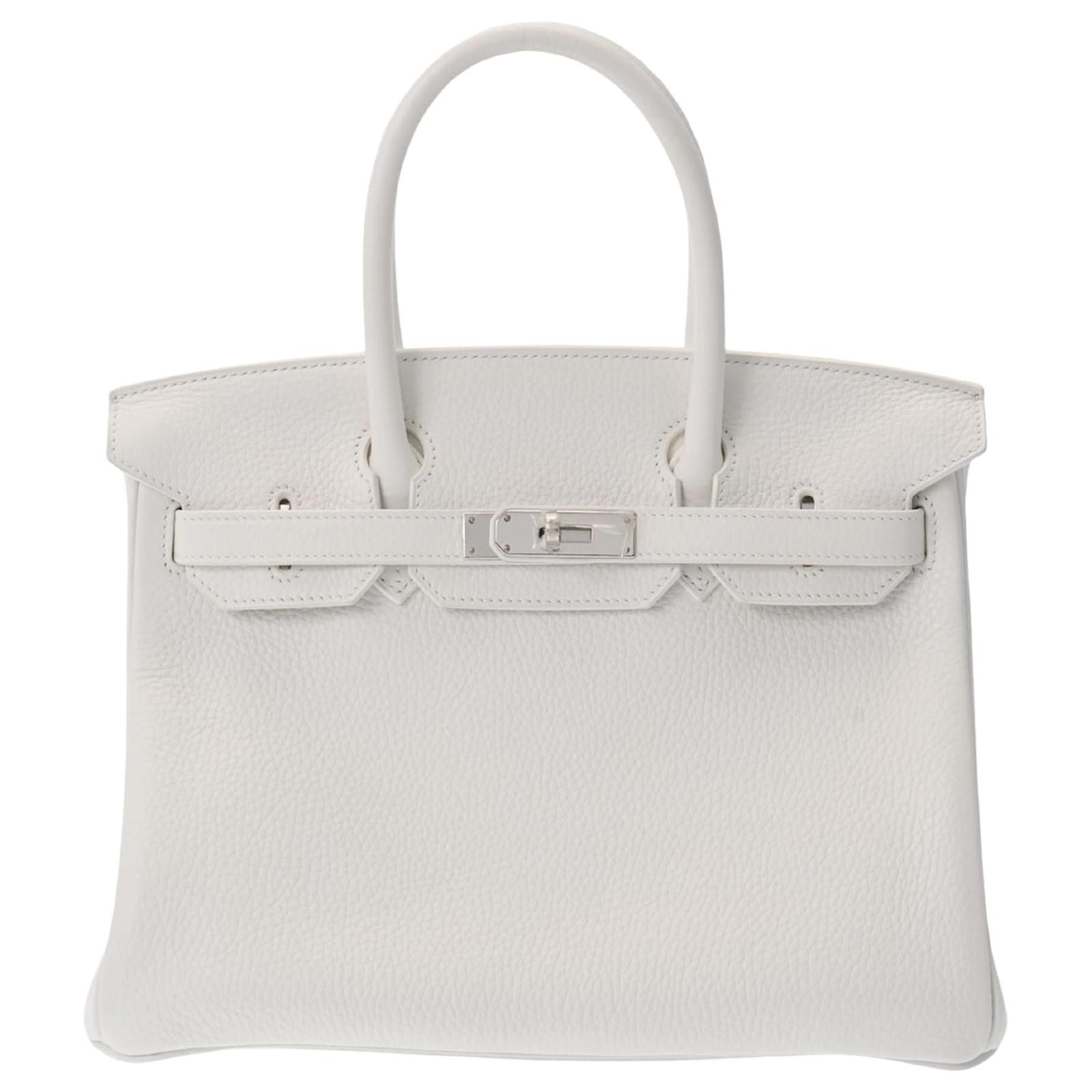 Hermès HERMES BIRKIN 30 White Leather ref.1055546 - Joli Closet