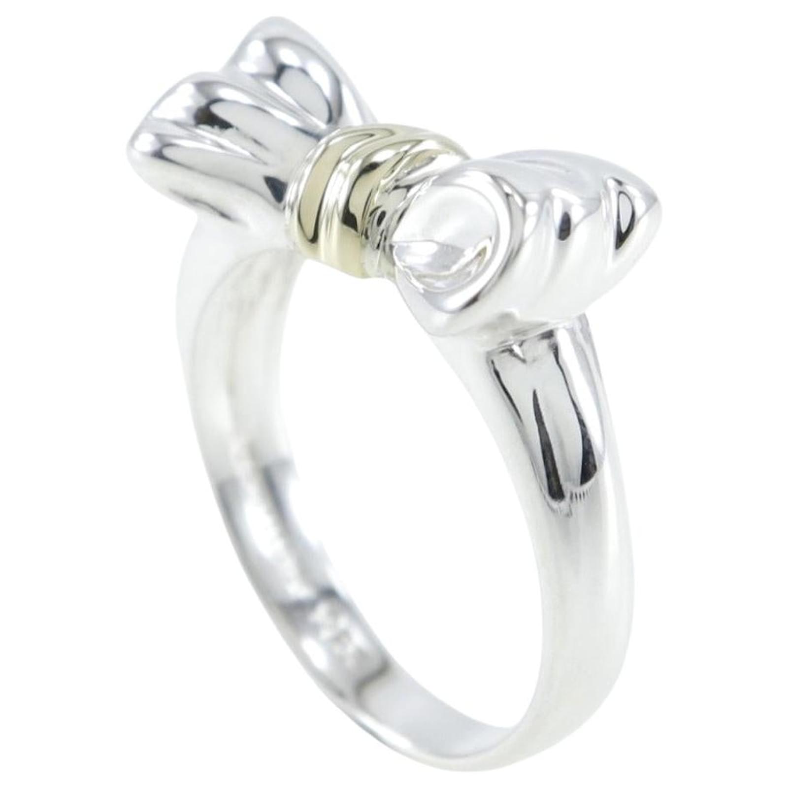 Tiffany & Co Ribbon Silvery Silver ref.1056338 - Joli Closet