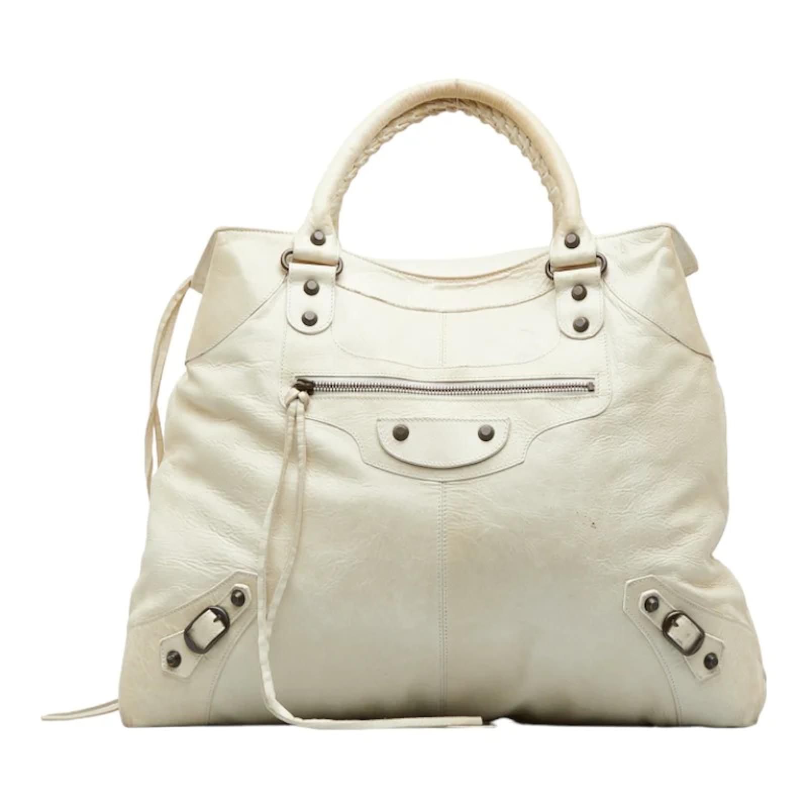 Balenciaga Sac cabas classique de motocross 173036 Cuir Veau façon ...