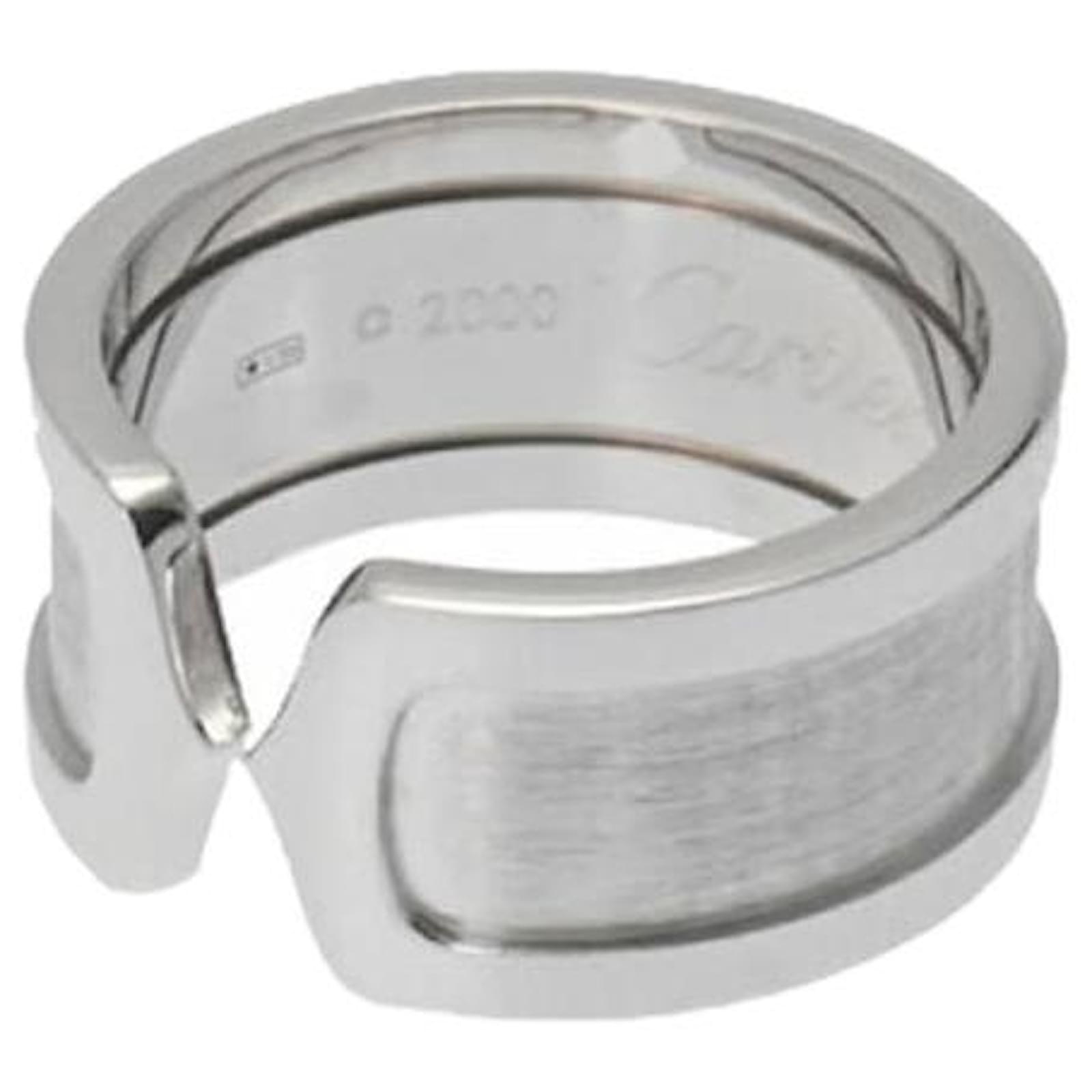 Cartier C2 White White gold ref.1058604 - Joli Closet