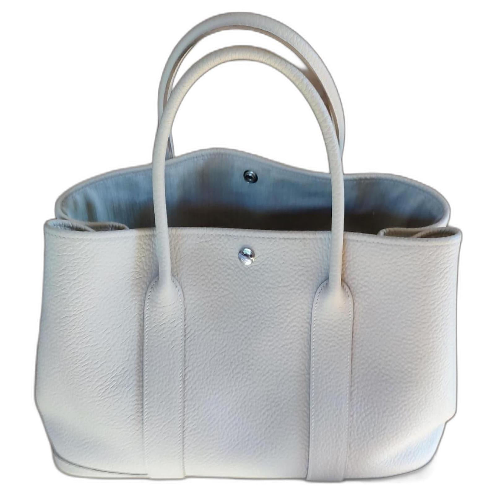 Hermès Garden party Eggshell Leather ref.1059449 - Joli Closet