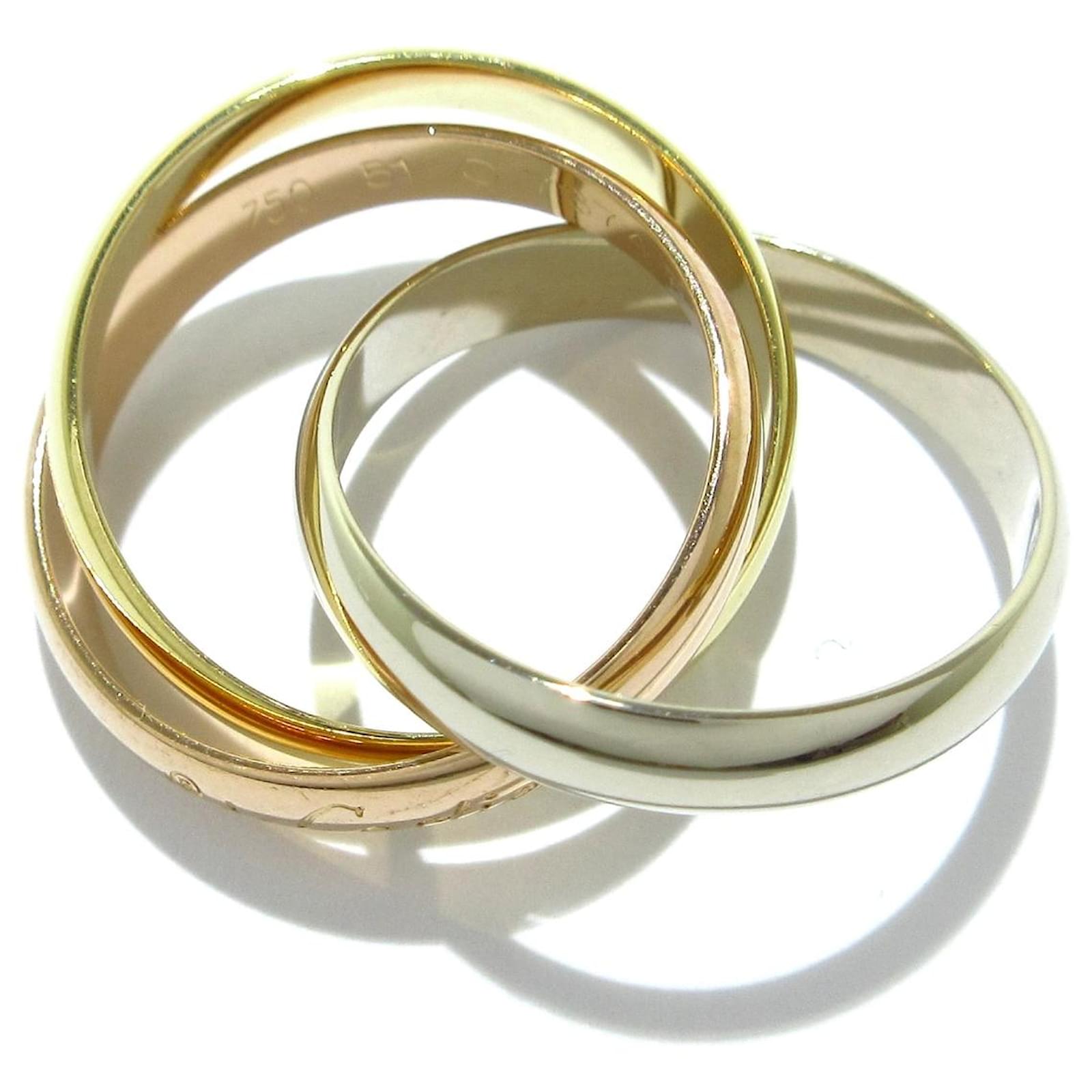Cartier Trinity Golden Yellow gold ref.1059649 - Joli Closet