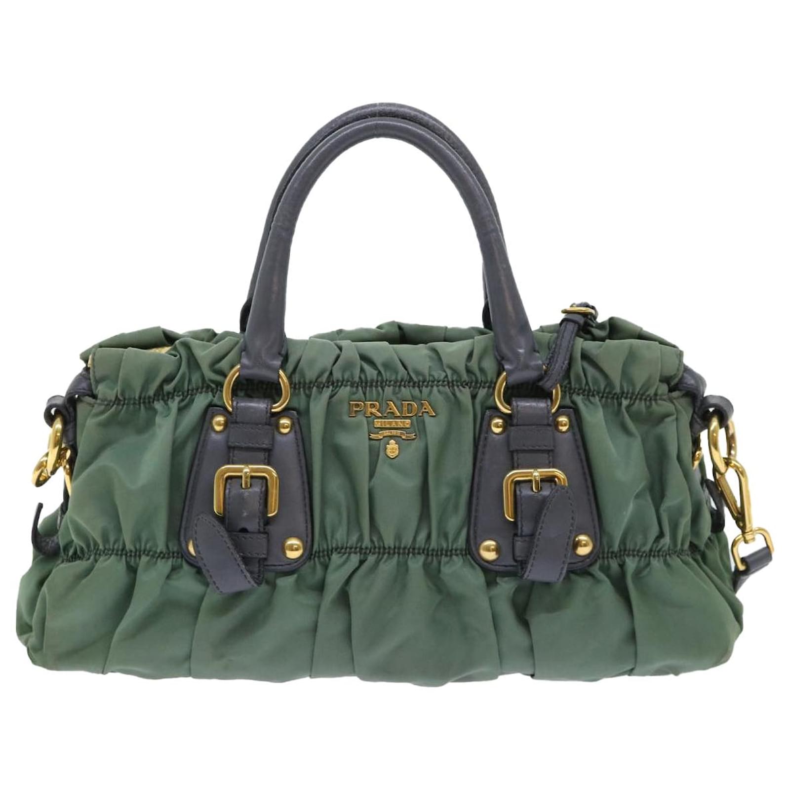 Prada Tessuto Khaki Synthetic ref.1059796 - Joli Closet