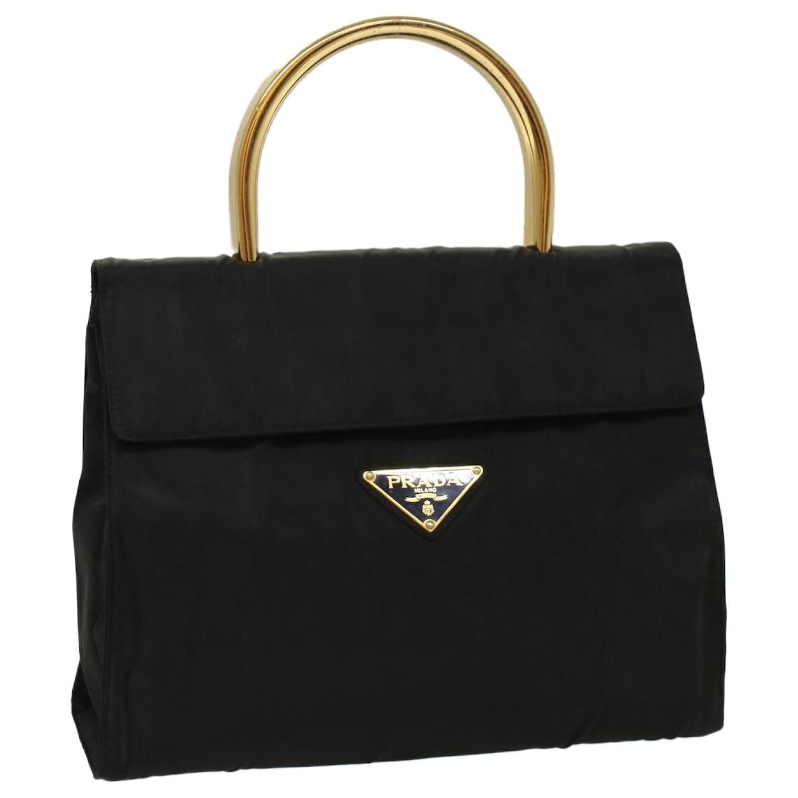 PRADA Hand Bag Nylon Black Auth bs7922 ref.1061622 - Joli Closet