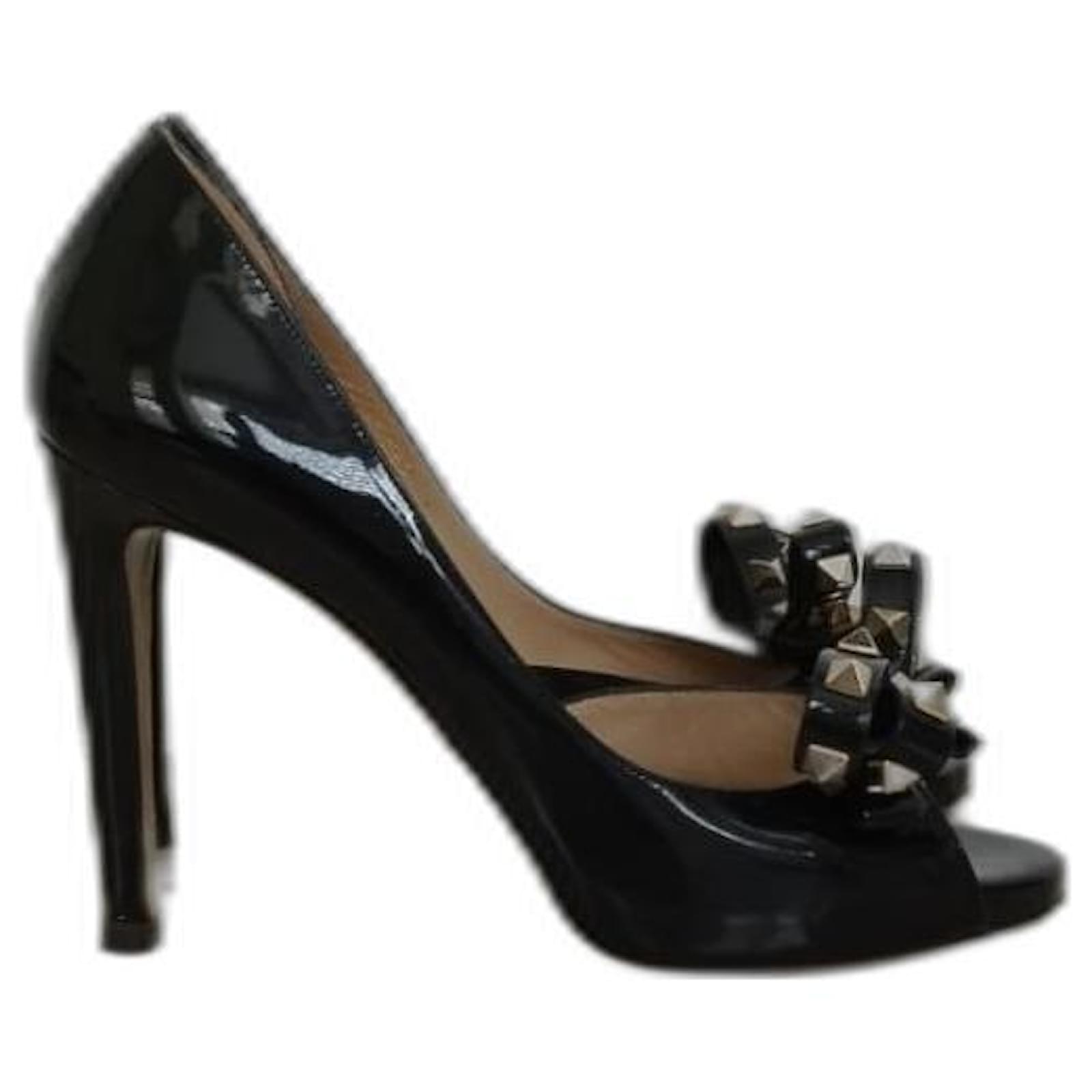 Valentino Garavani Heels Black Patent leather ref.1061872 - Joli Closet