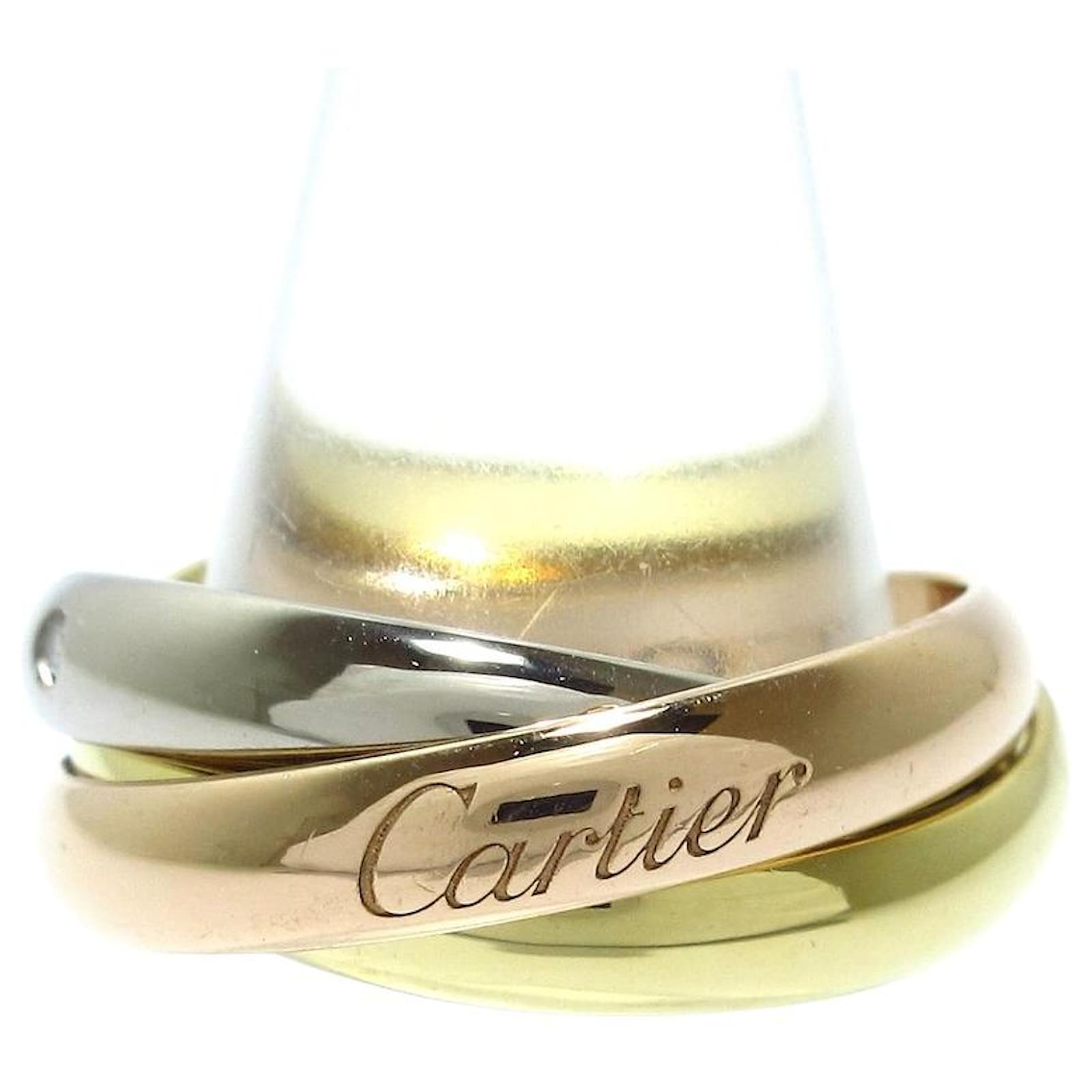 Cartier Trinity Golden White gold ref.1062408 - Joli Closet