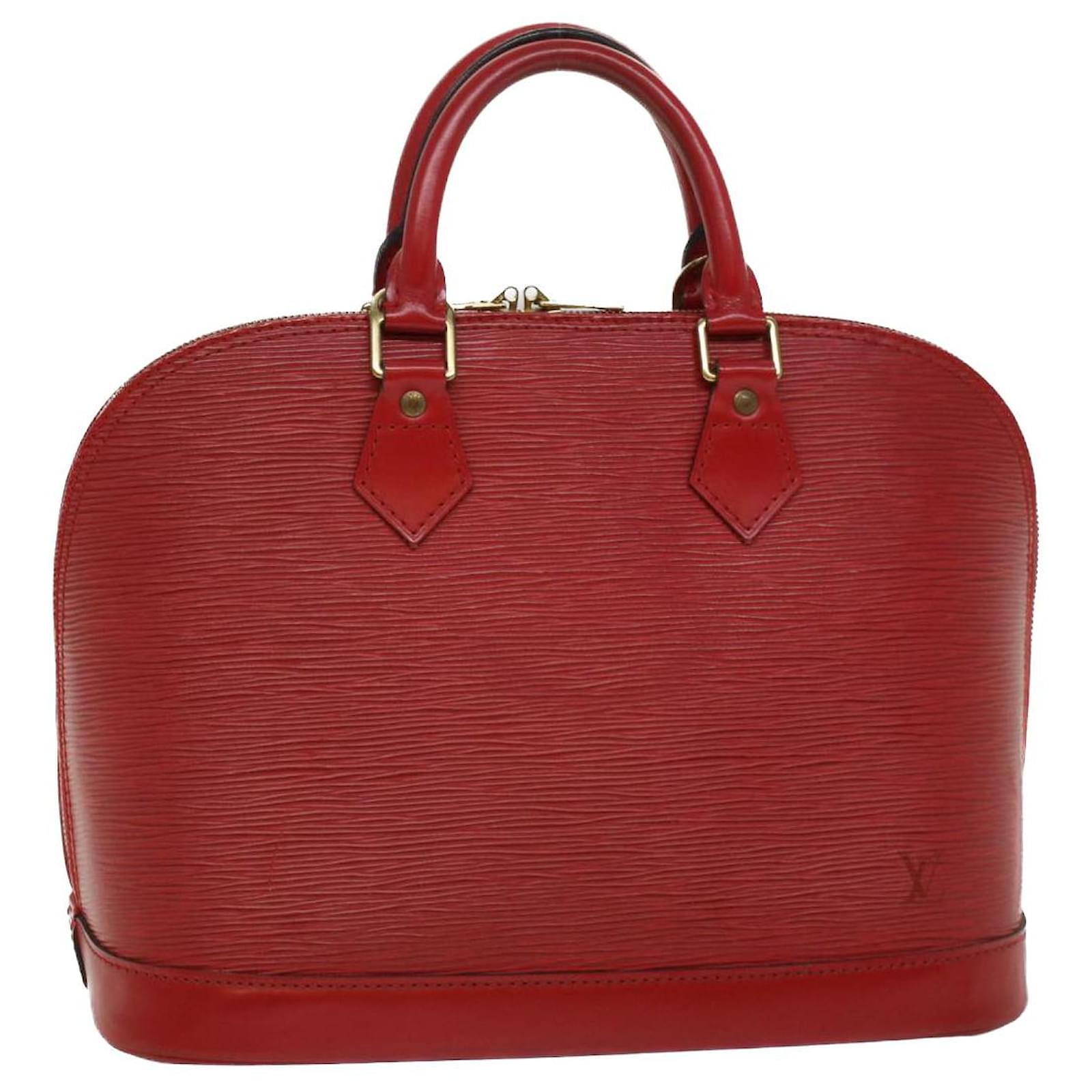 Louis Vuitton Alma Red Leather ref.1062484 - Joli Closet