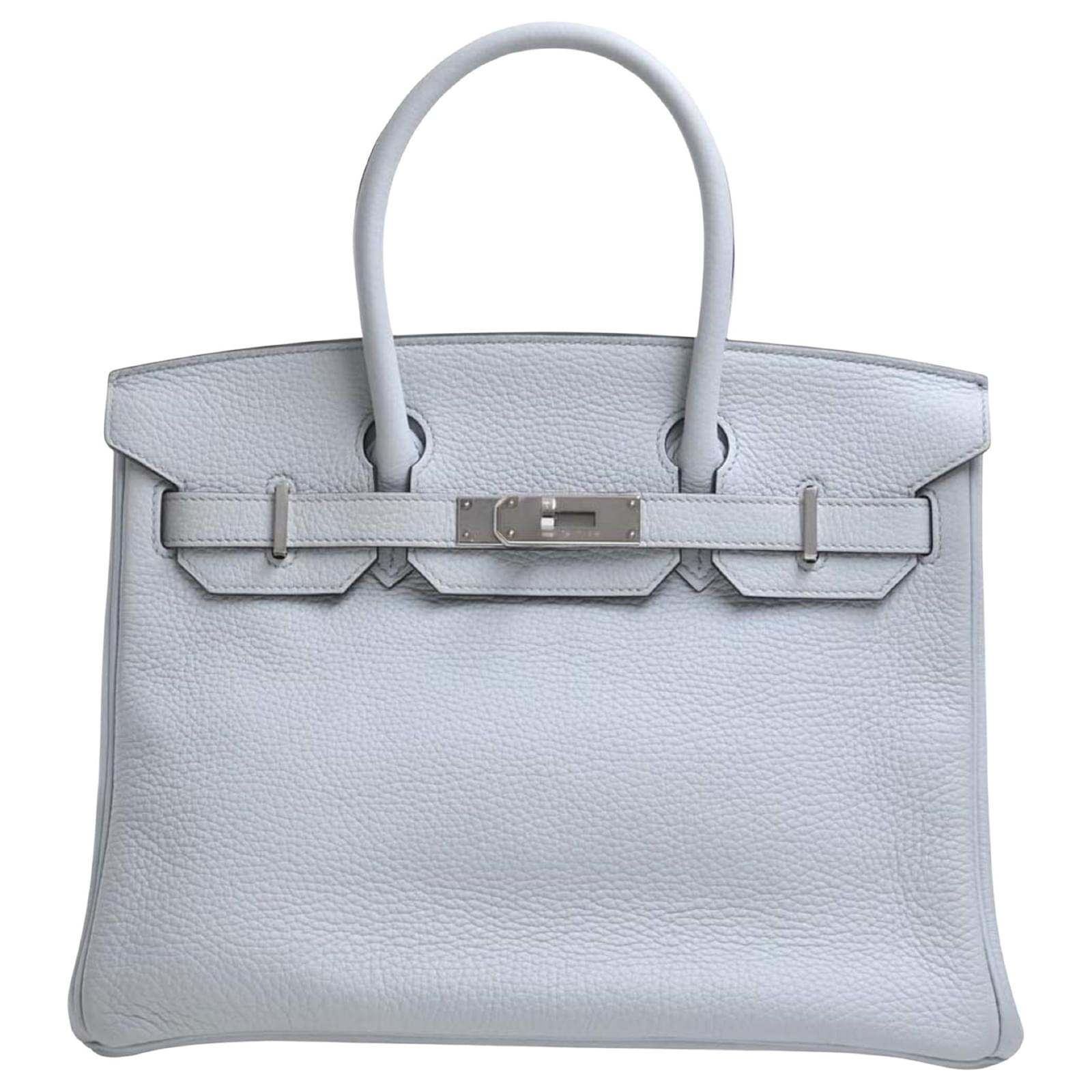 Hermès HERMES BIRKIN 30 Grey Leather ref.1063017 - Joli Closet