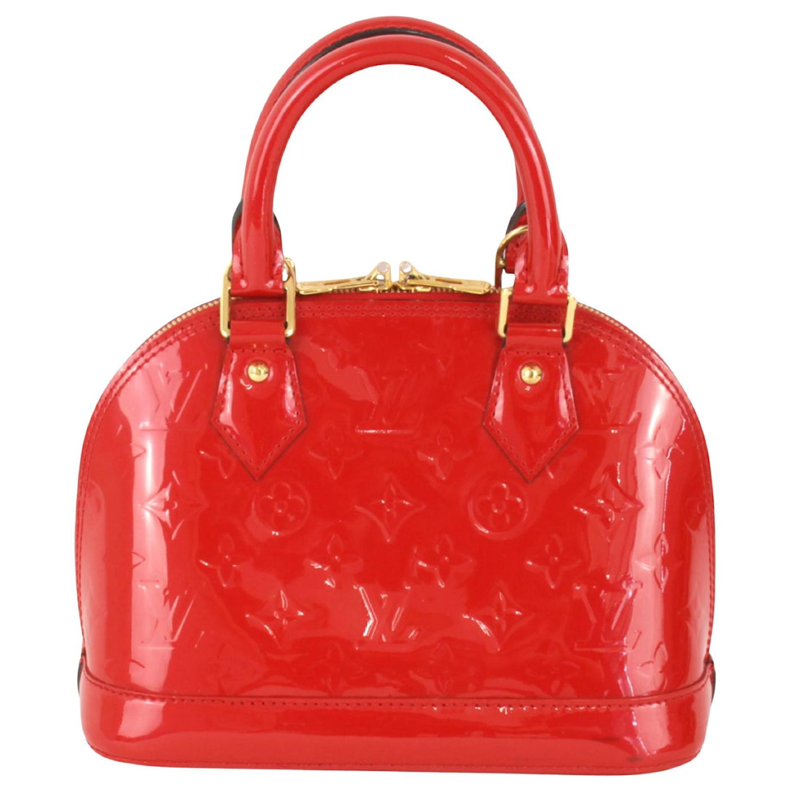 Louis Vuitton Alma BB Red Patent leather ref.1063249 - Joli Closet
