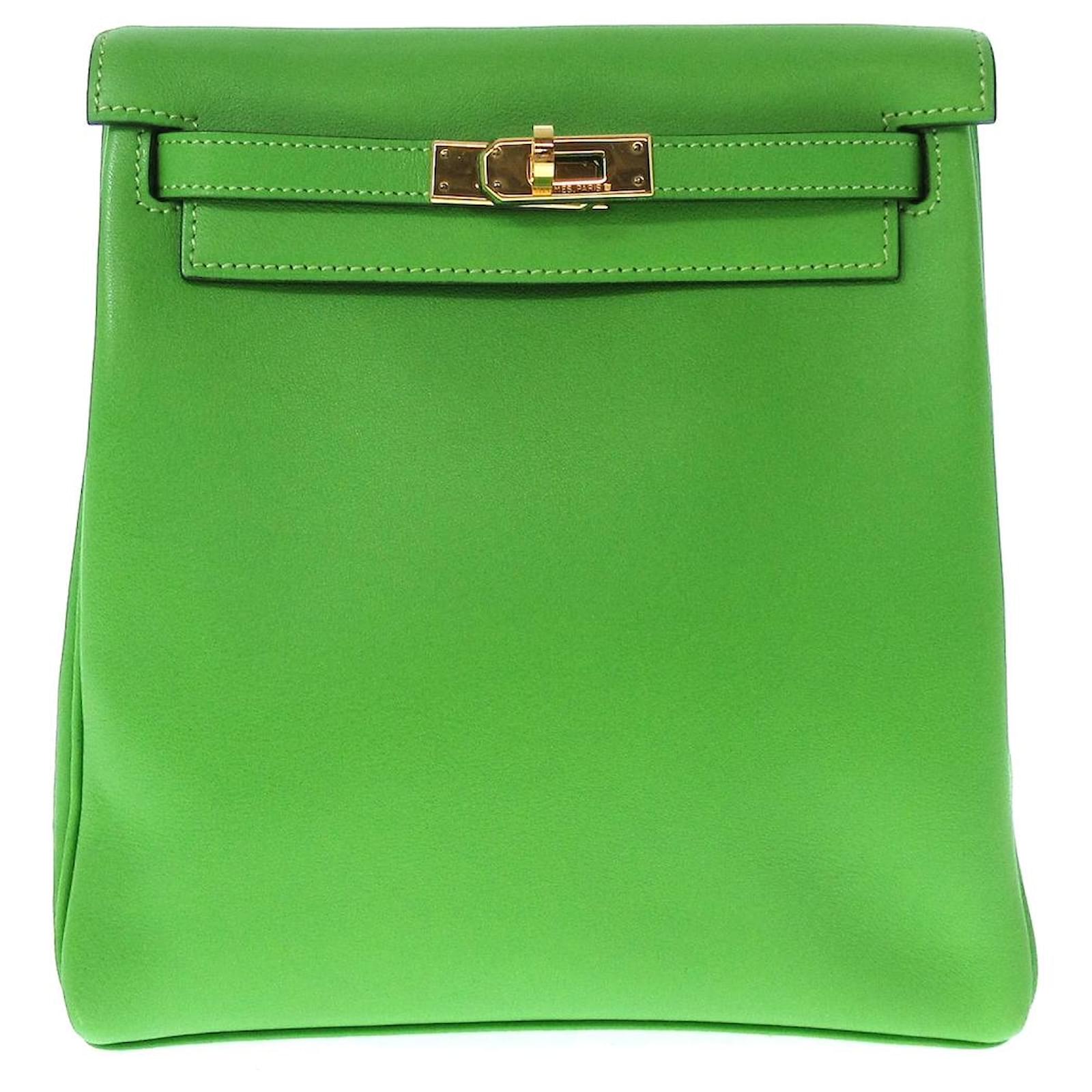Hermès Kelly Green Leather ref.1064371 - Joli Closet