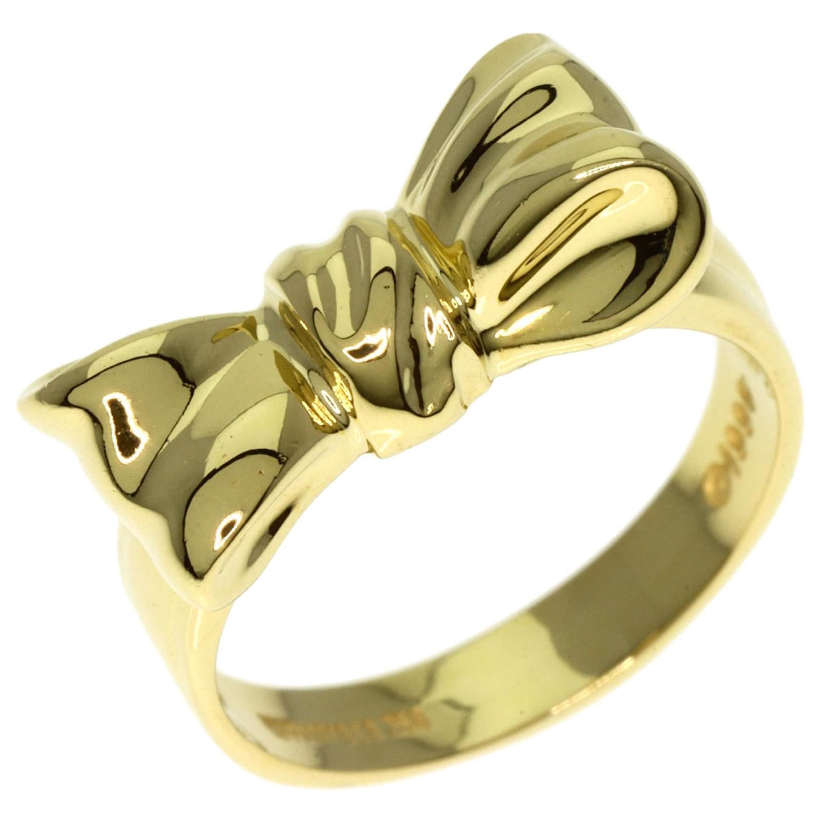 Tiffany & Co Ribbon Golden Yellow gold ref.1064628 - Joli Closet