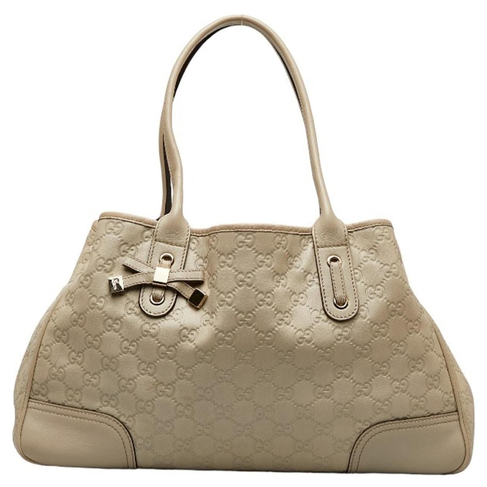 Gucci Princy Beige Leather ref.1065865 - Joli Closet