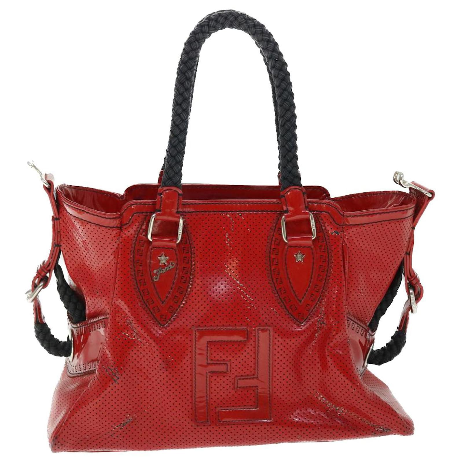 Fendi 3Jours Red Leather ref.1066120 - Joli Closet