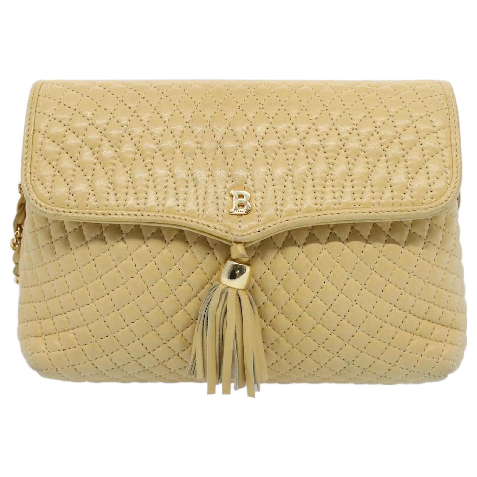 Bally Beige Leather ref.1066217 - Joli Closet