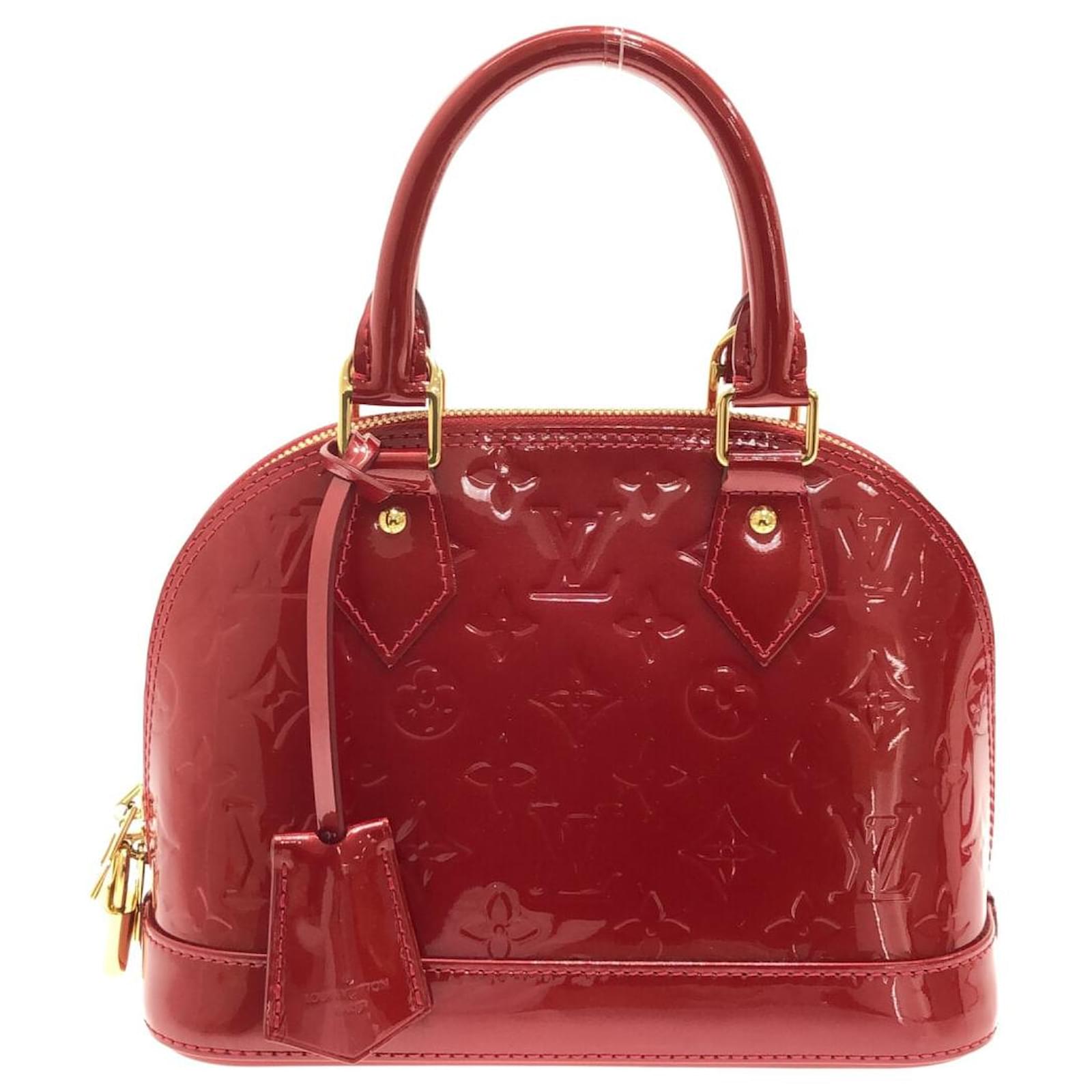Louis Vuitton Alma BB Red Patent leather ref.1067200 - Joli Closet