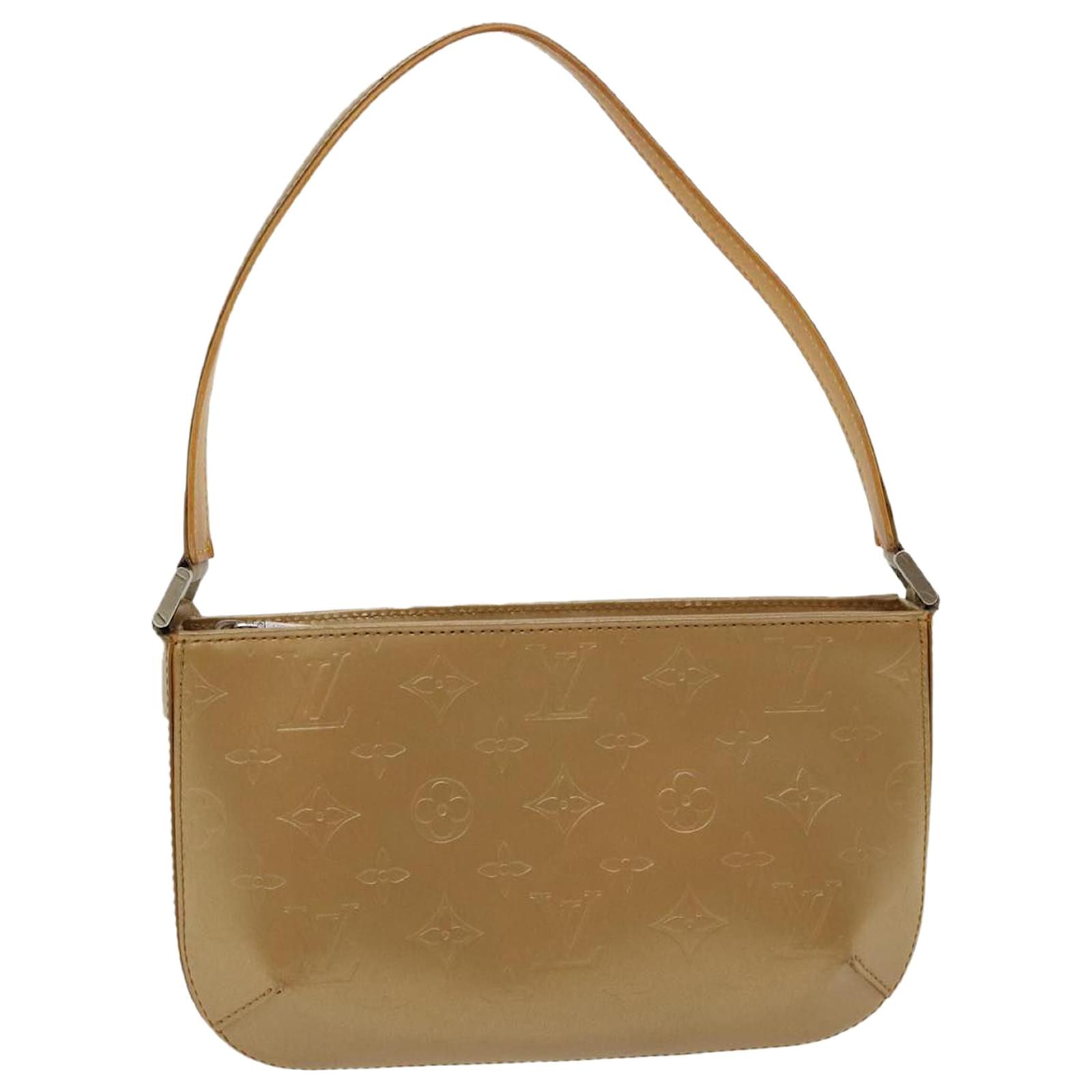 LOUIS VUITTON Monogram matt Fowler Hand Bag Amble M55147 LV Auth ...