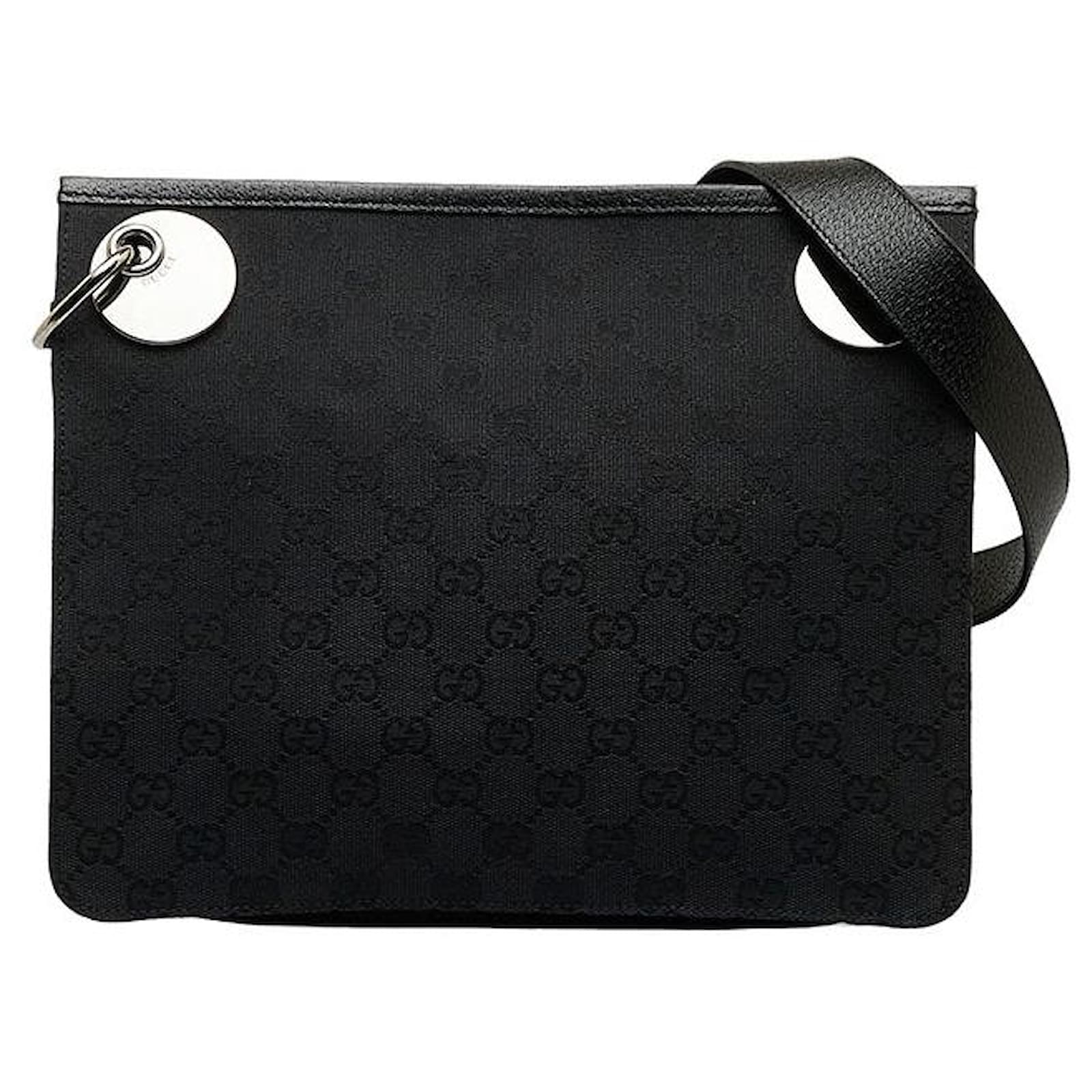 Gucci GG Canvas Eclipse Crossbody Bag 120841 Black Cloth ref.1074152 - Joli Closet