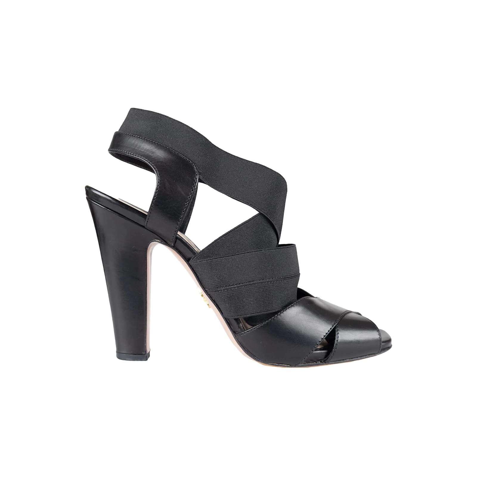 Prada Strappy Heels Black ref.1074929 - Joli Closet