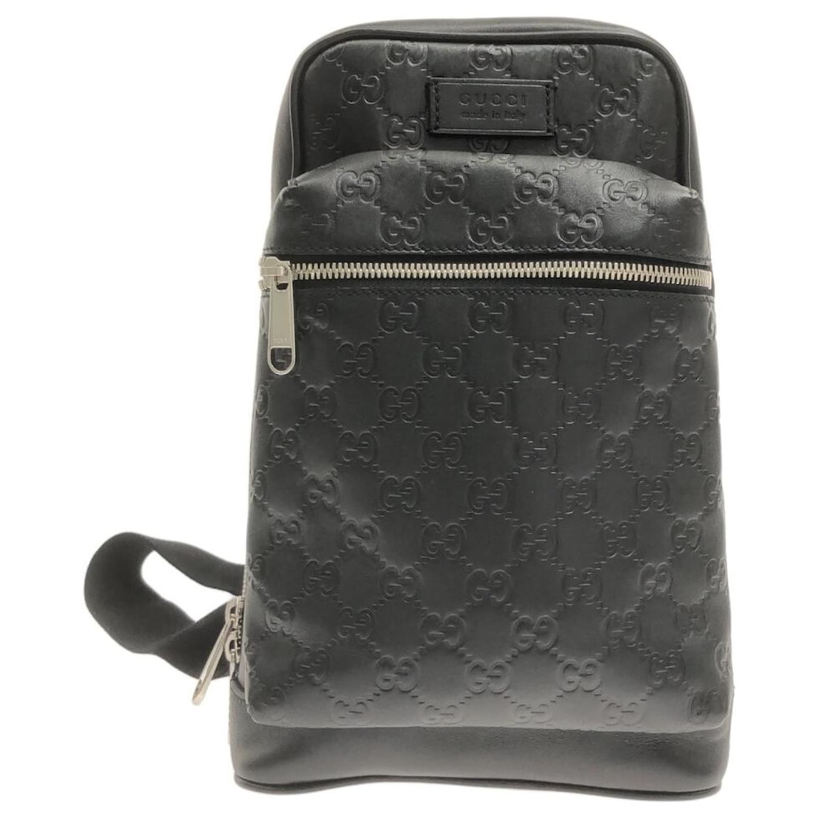 Gucci Shimmer Line Black Leather ref.1075487 - Joli Closet