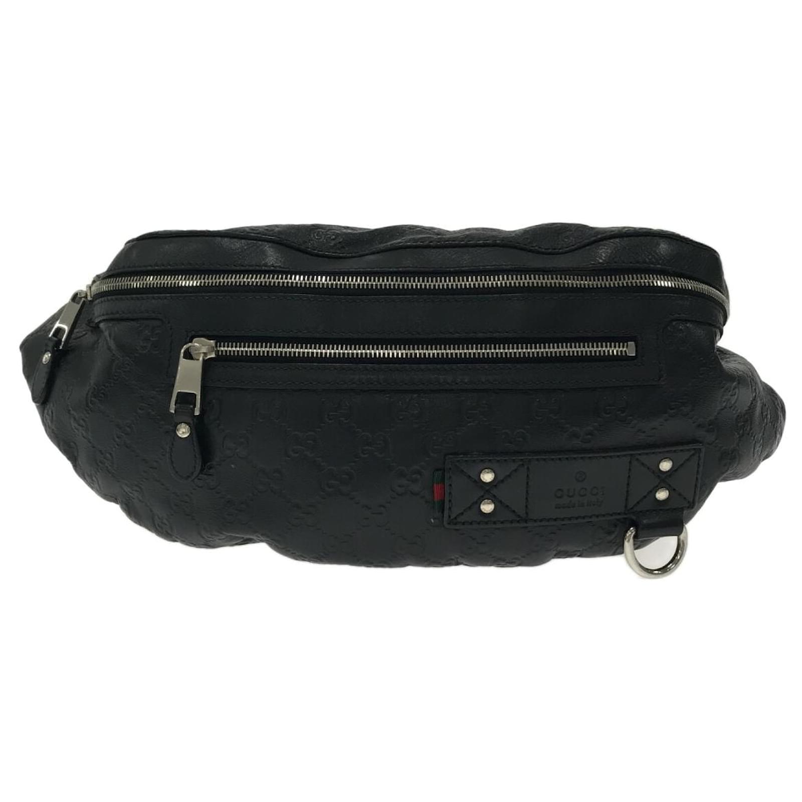 Gucci Shimmer Line Black Leather ref.1075504 - Joli Closet