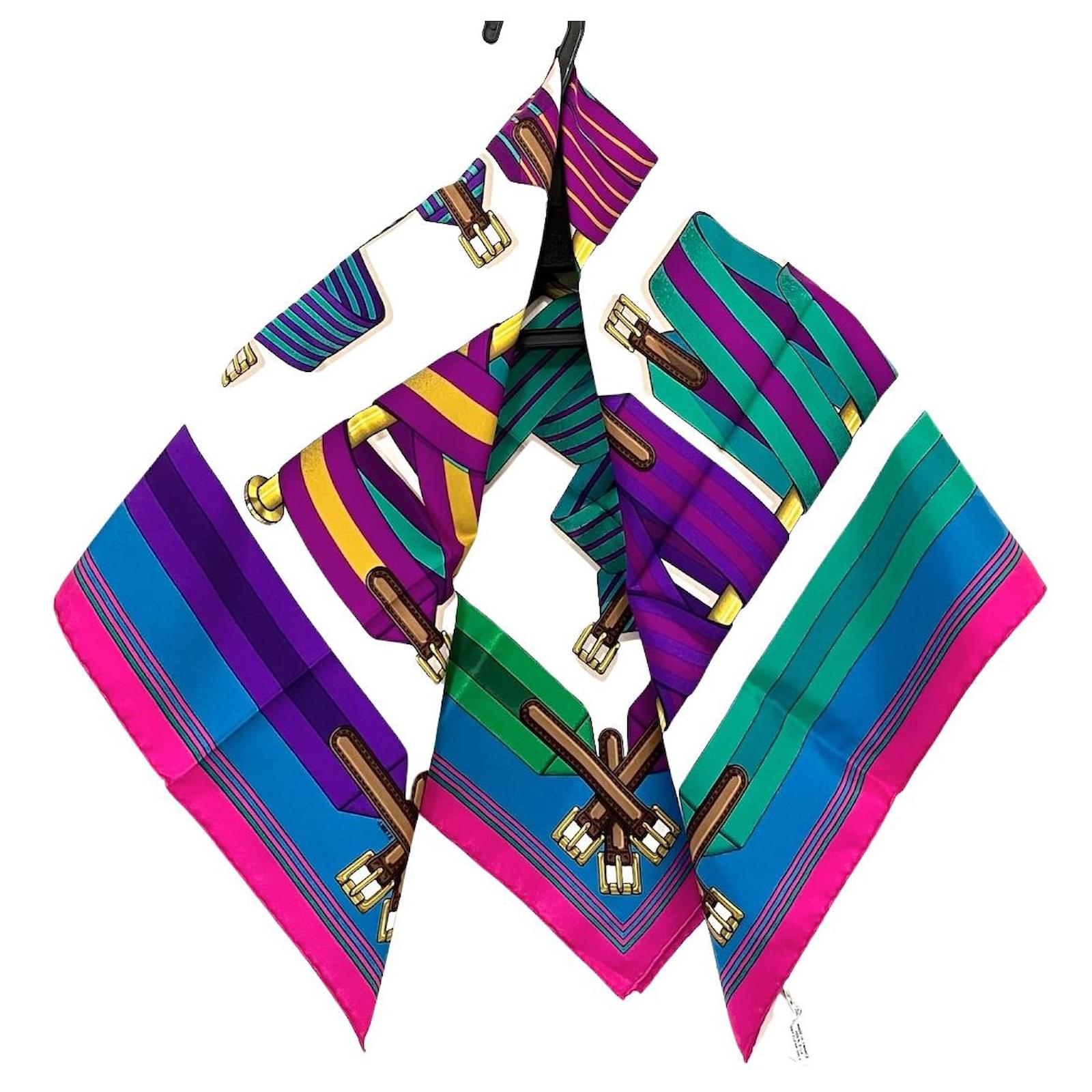 Hermès HERMES CARRE 90 Multiple colors Silk ref.1075869 - Joli Closet