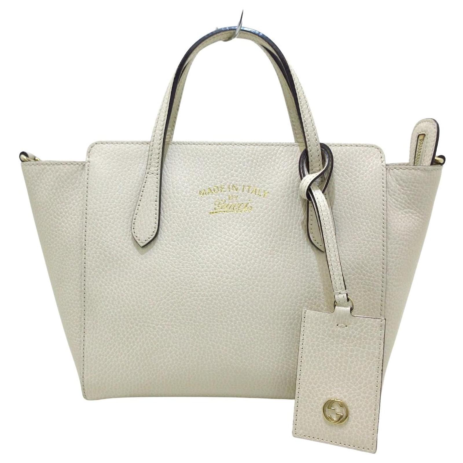 Gucci Swing White Leather ref.1076080 - Joli Closet