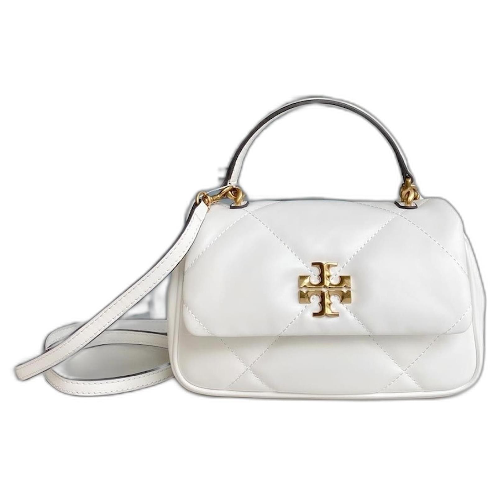 Tory Burch Handbags White Leather ref.1075526 - Joli Closet