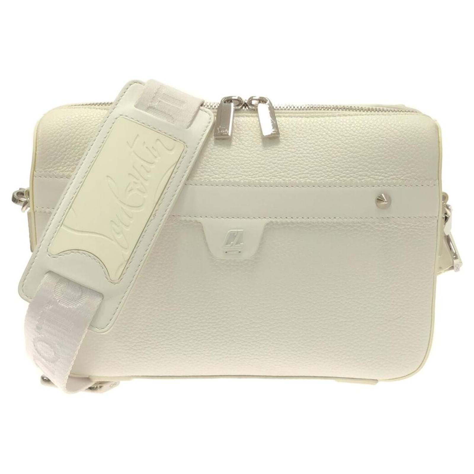 Christian Louboutin Louis White Leather ref.1077216 - Joli Closet