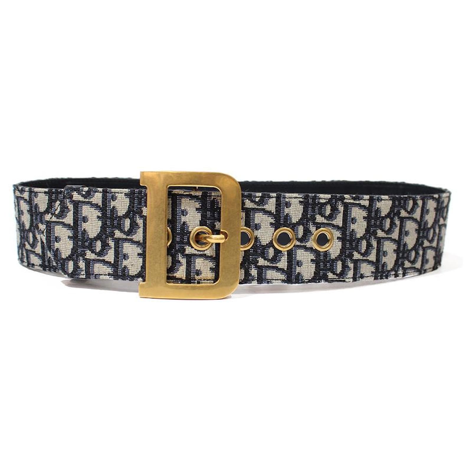 Dior Belts Black Cloth ref.1078901 - Joli Closet