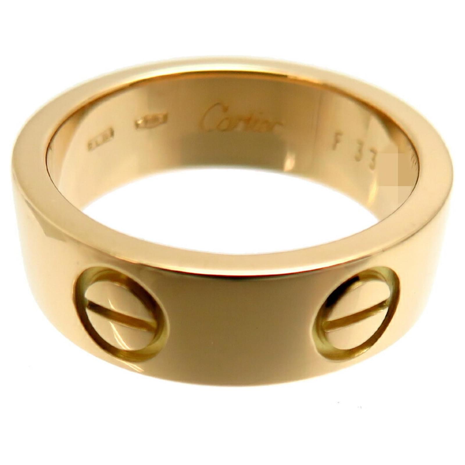 Cartier Love Golden Yellow gold ref.1080410 - Joli Closet