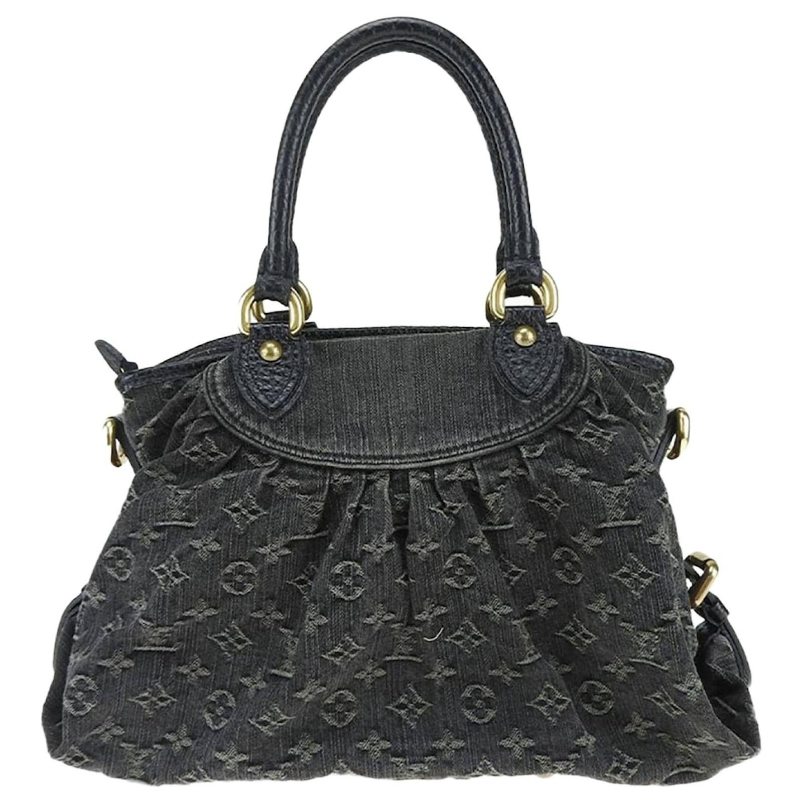 Louis Vuitton Neo Cabby Black Denim ref.1080888 - Joli Closet
